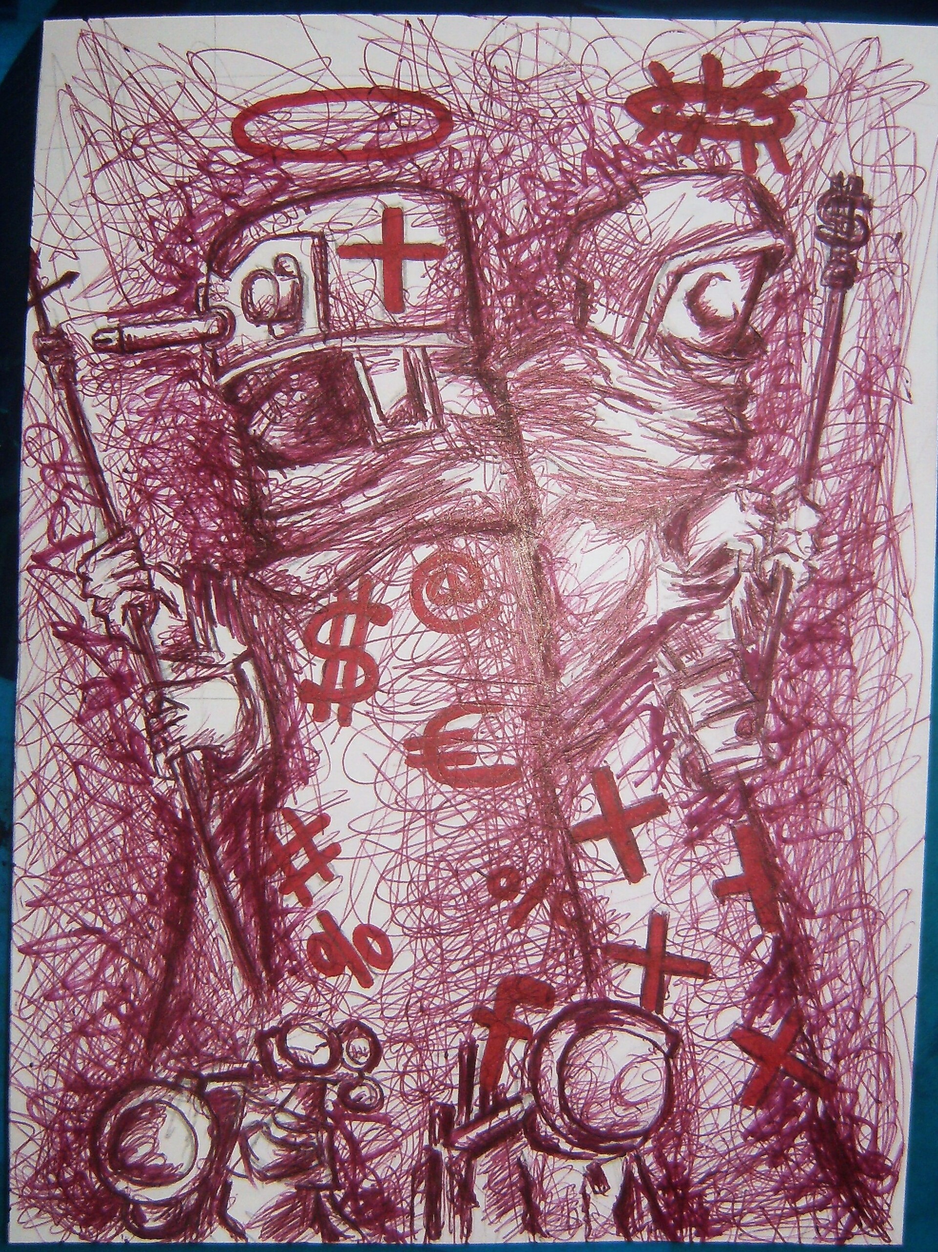 ArtStation - music.. ink sketch