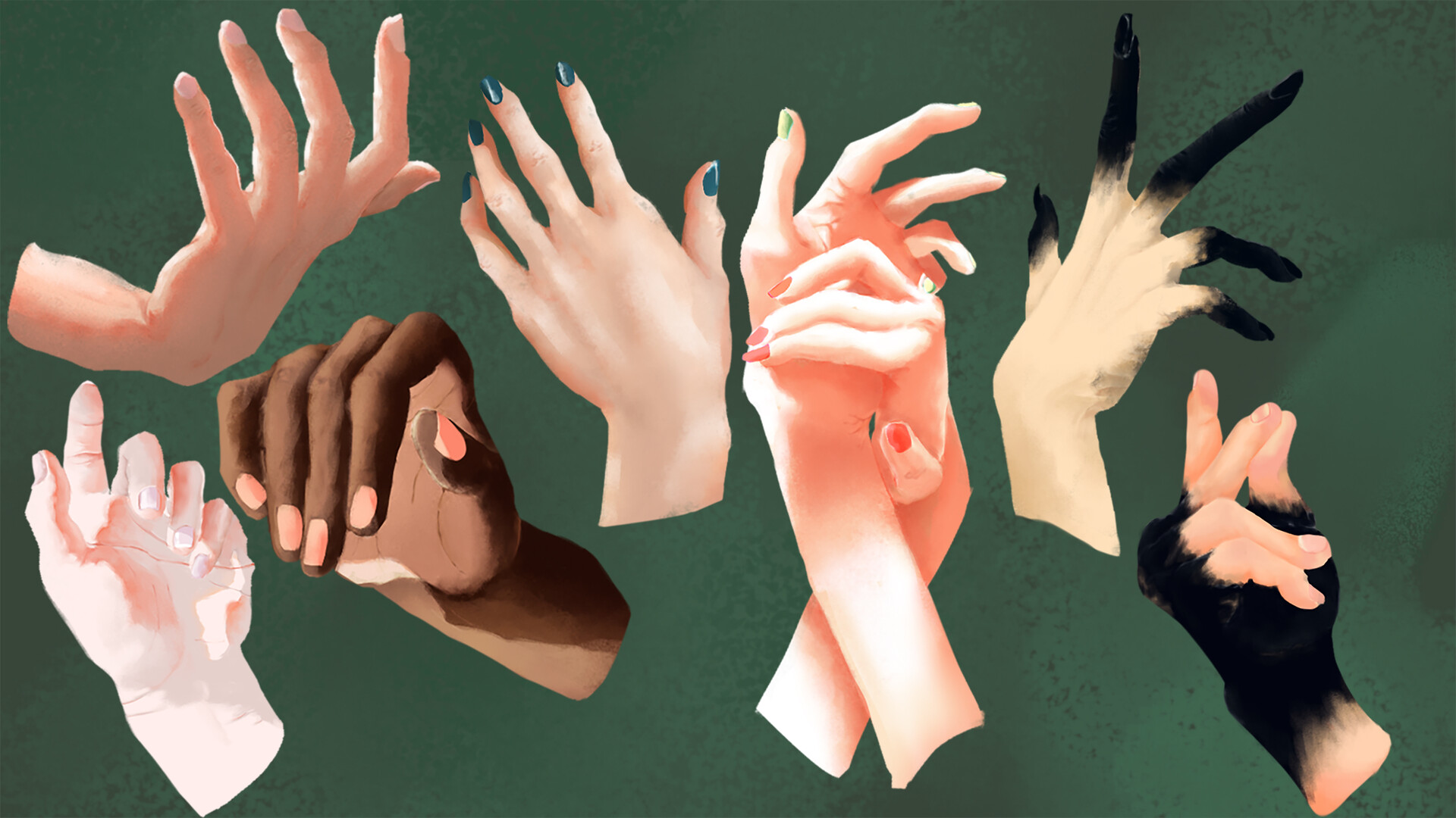 ArtStation - Hand Practice