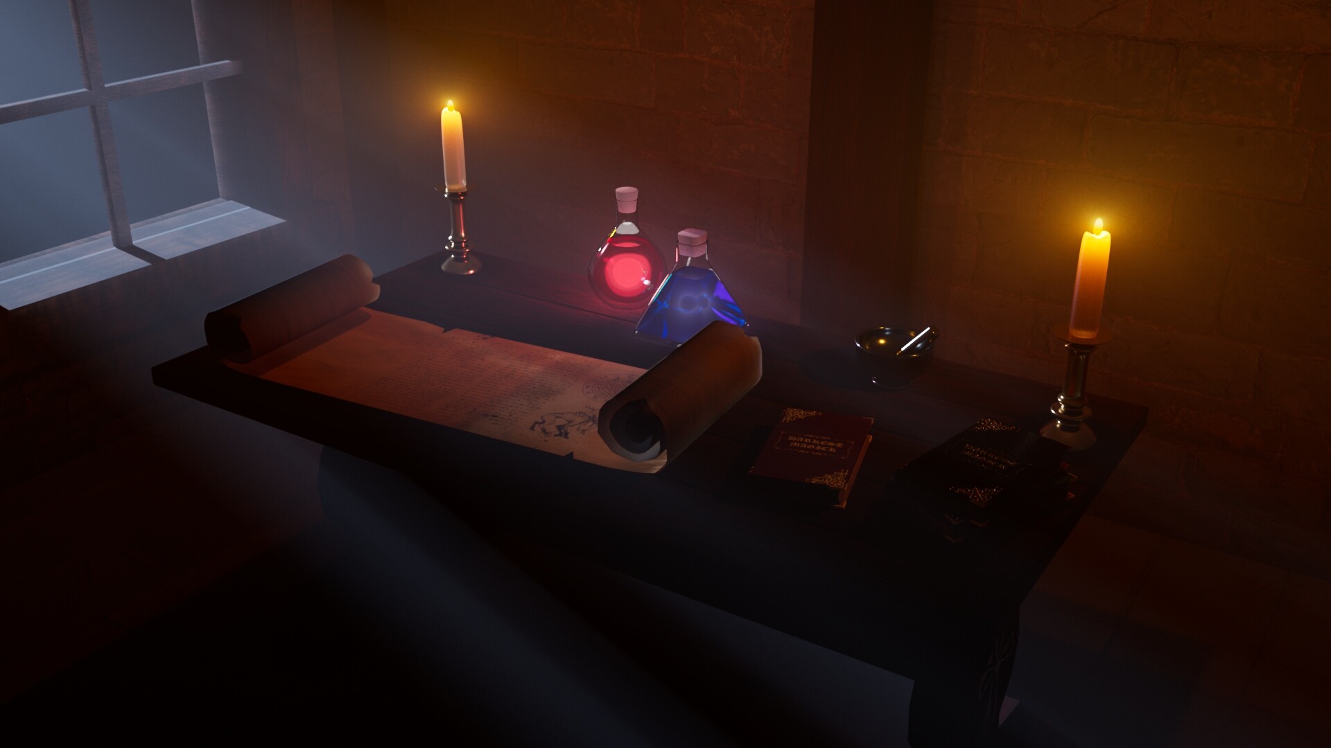 K Hanson - Wizard's Desk