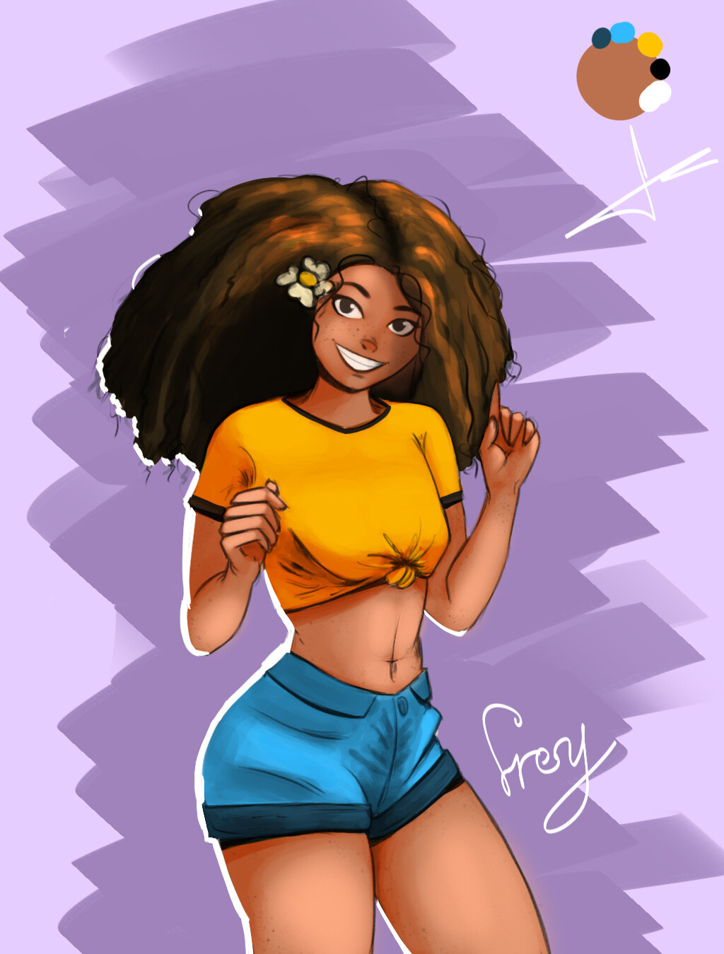 ArtStation - Frey makes an Appearence again