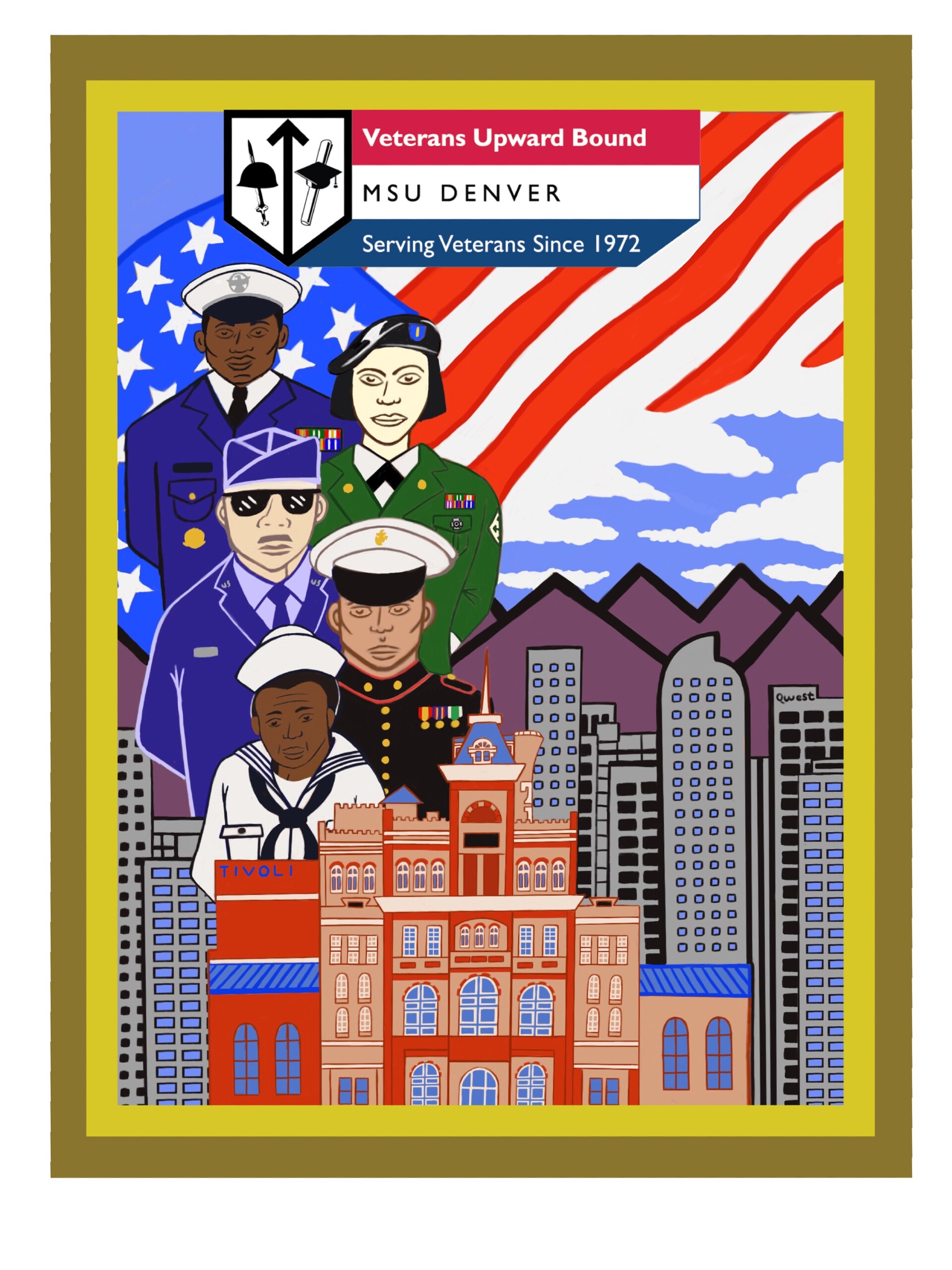 ArtStation - Veterans Poster and Services Poster