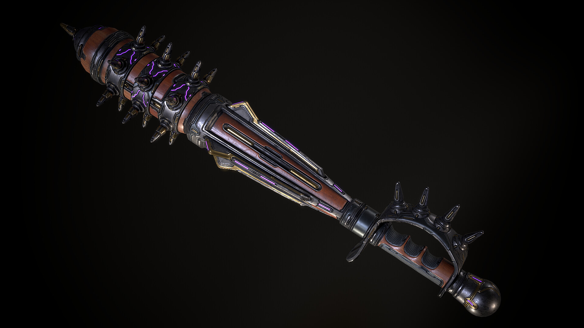 ArtStation - Sci-Fi Mace