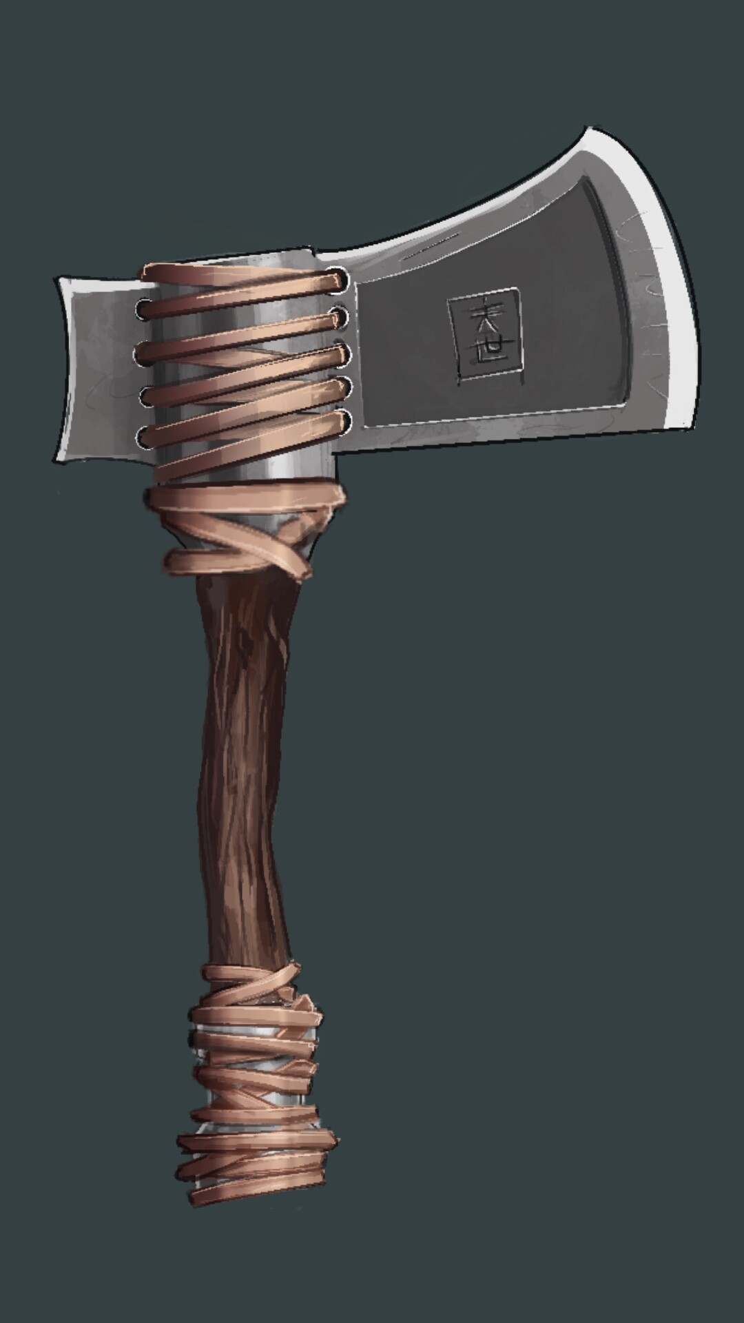 ArtStation - Axe Concept Sketch