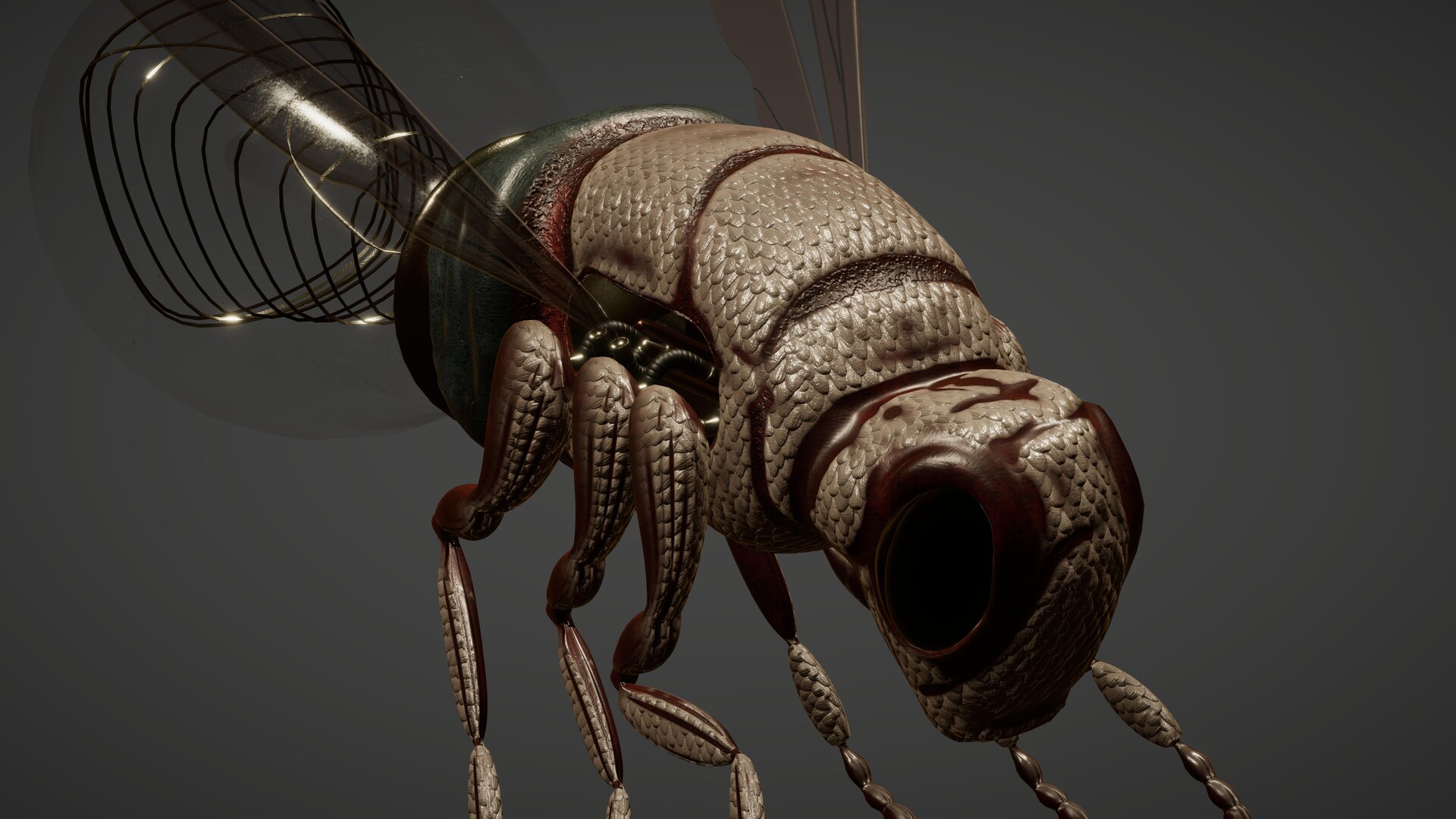 ArtStation - Mechanical insect