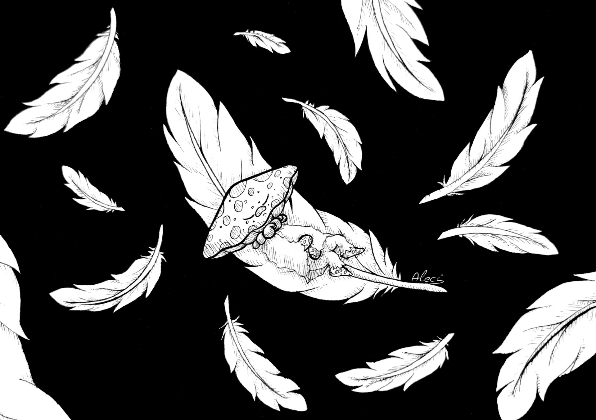 ArtStation - 21 - Sleep (Inktober 2020)