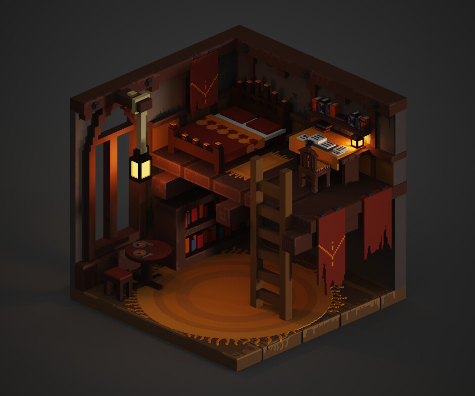 ArtStation - Medieval Room