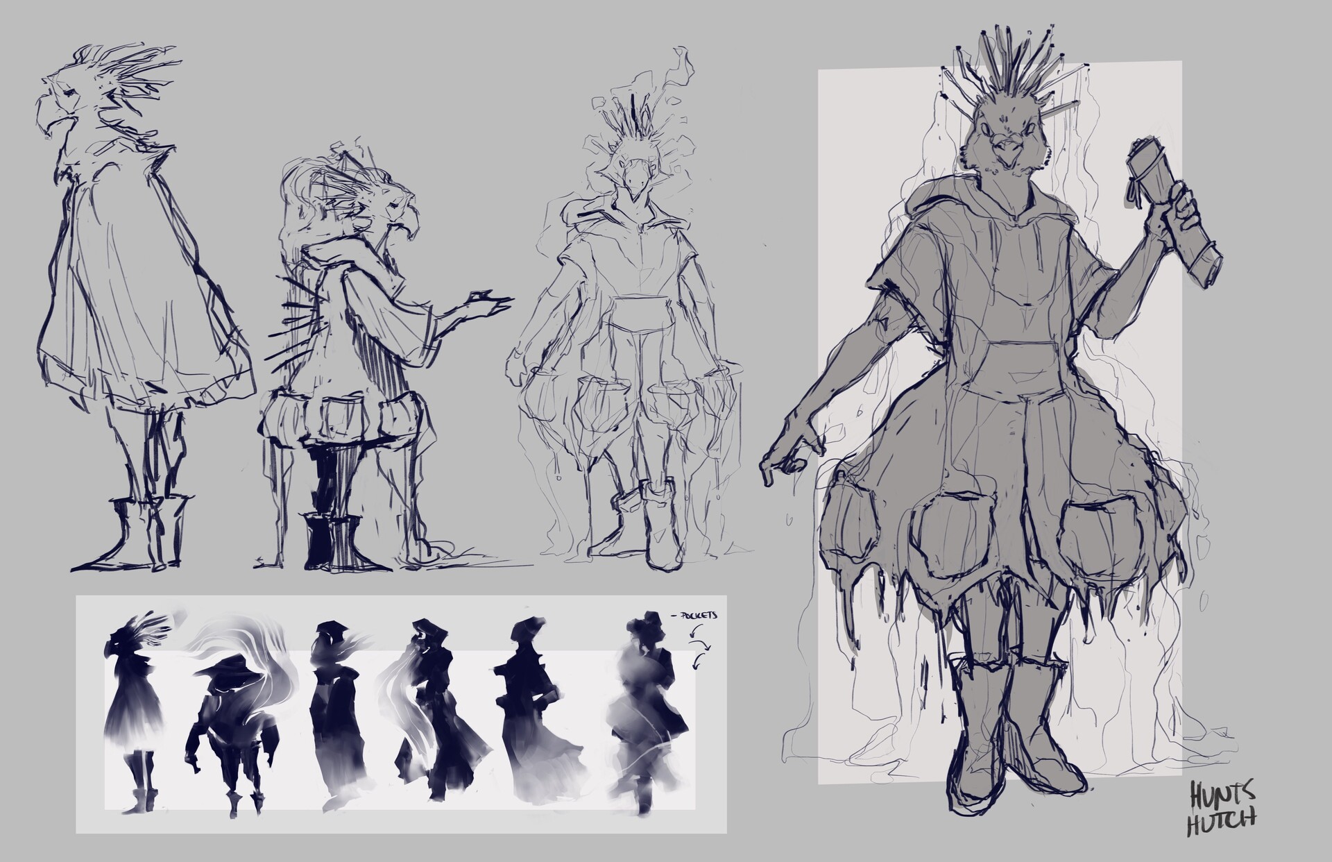 Hunter Hutcheson - Ideation and Sketching Process