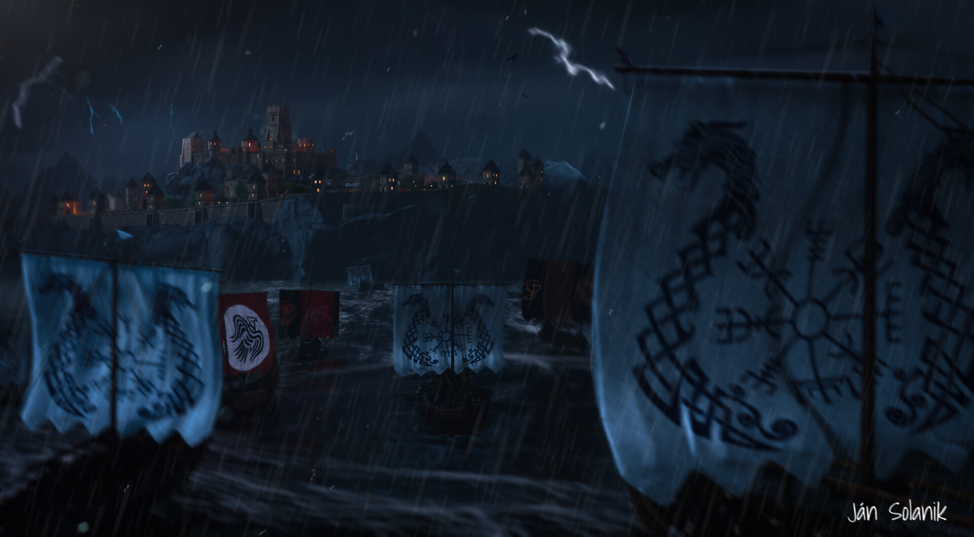 ArtStation - Vikings Raid