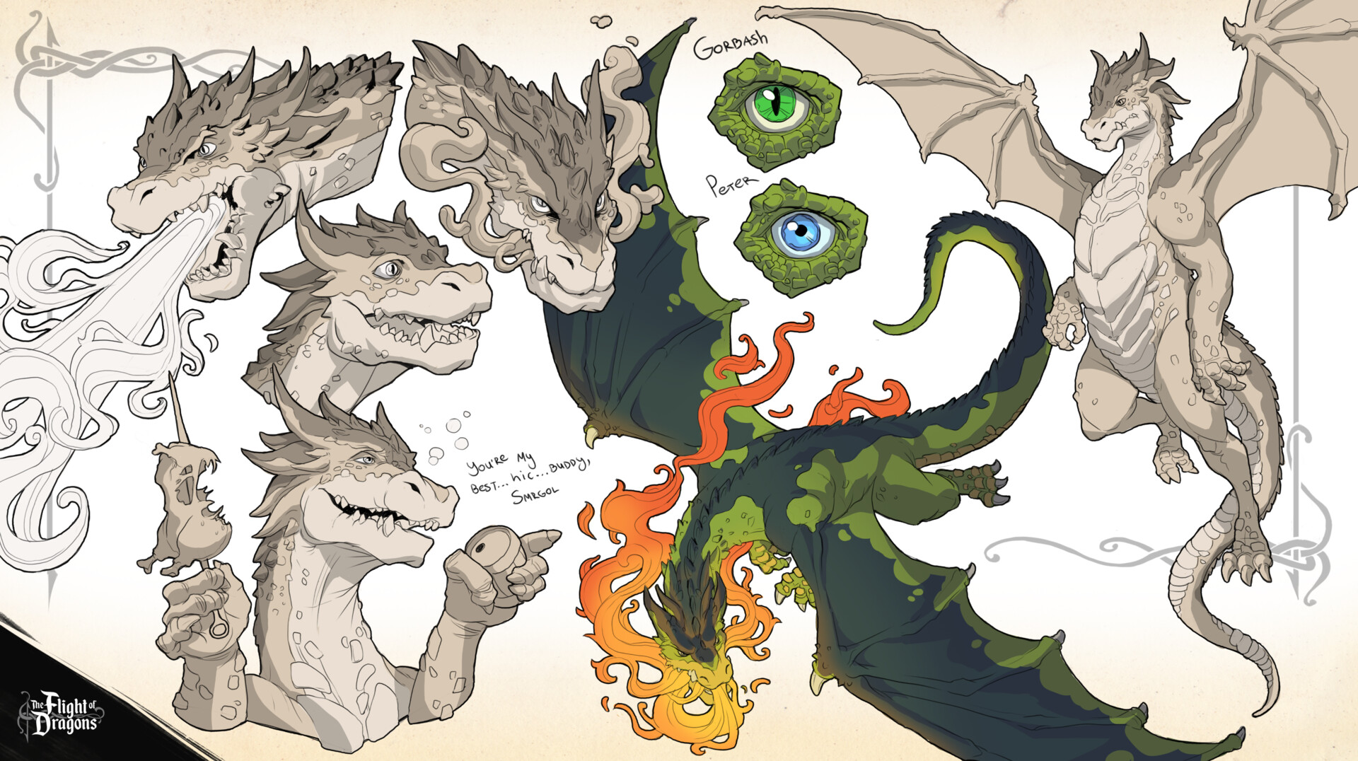 Denis Pospelov - The Flight of Dragons - Gorbash