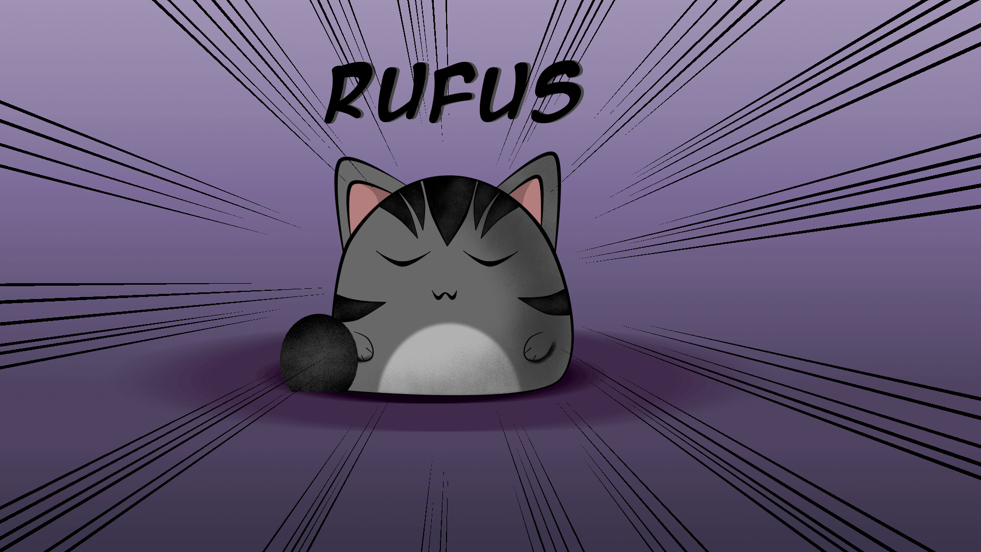 ArtStation - Rufus Cute Cat