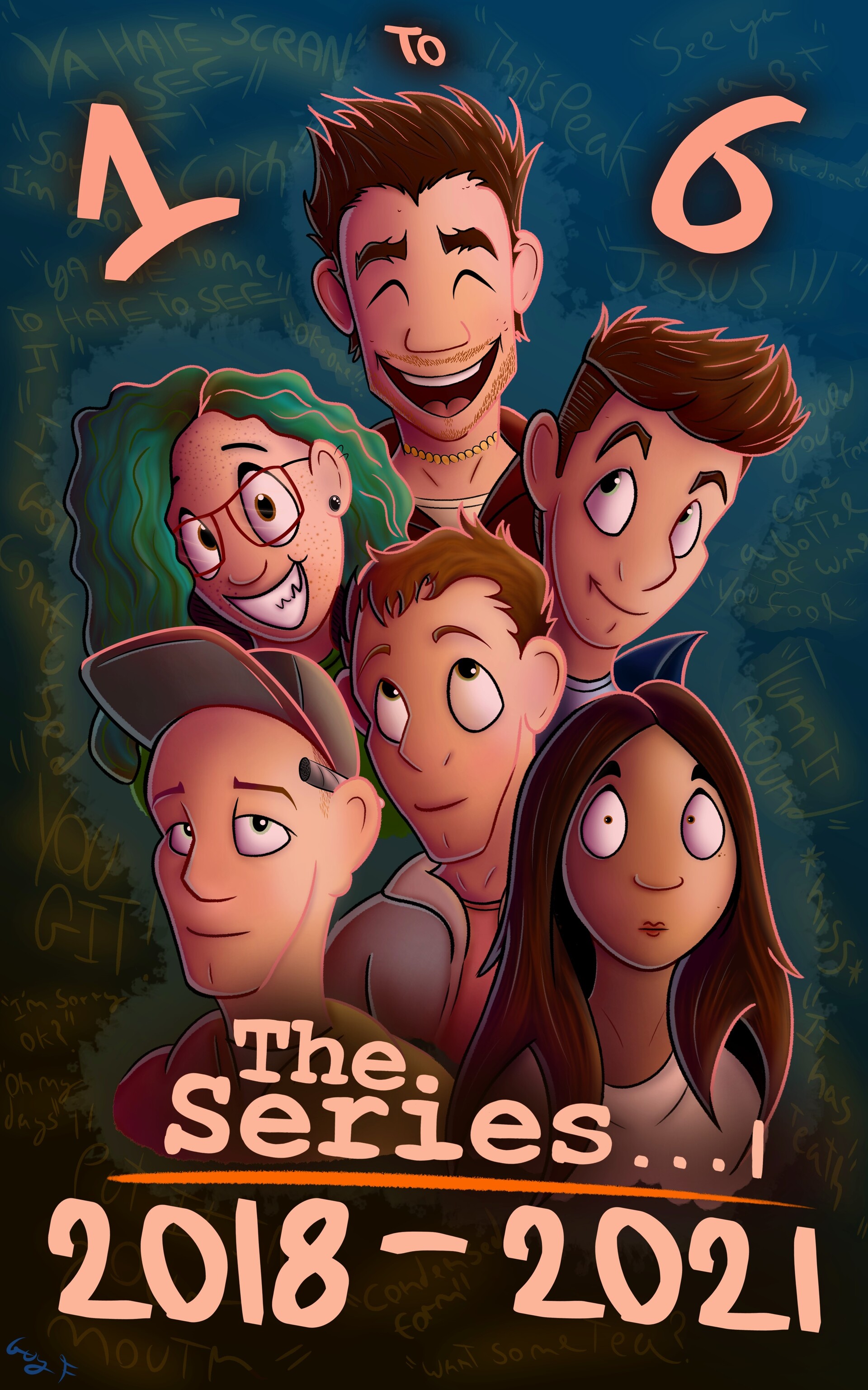 ArtStation - "The Series" (poster)