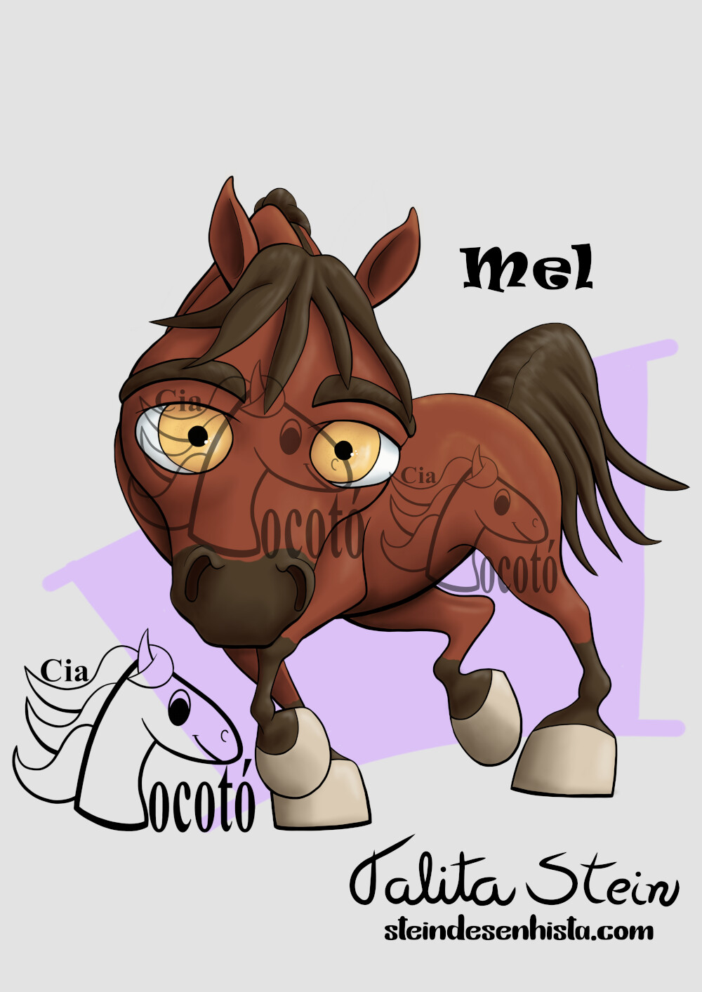 ArtStation - Mel - Cia Pocotó - Stein Desenhista