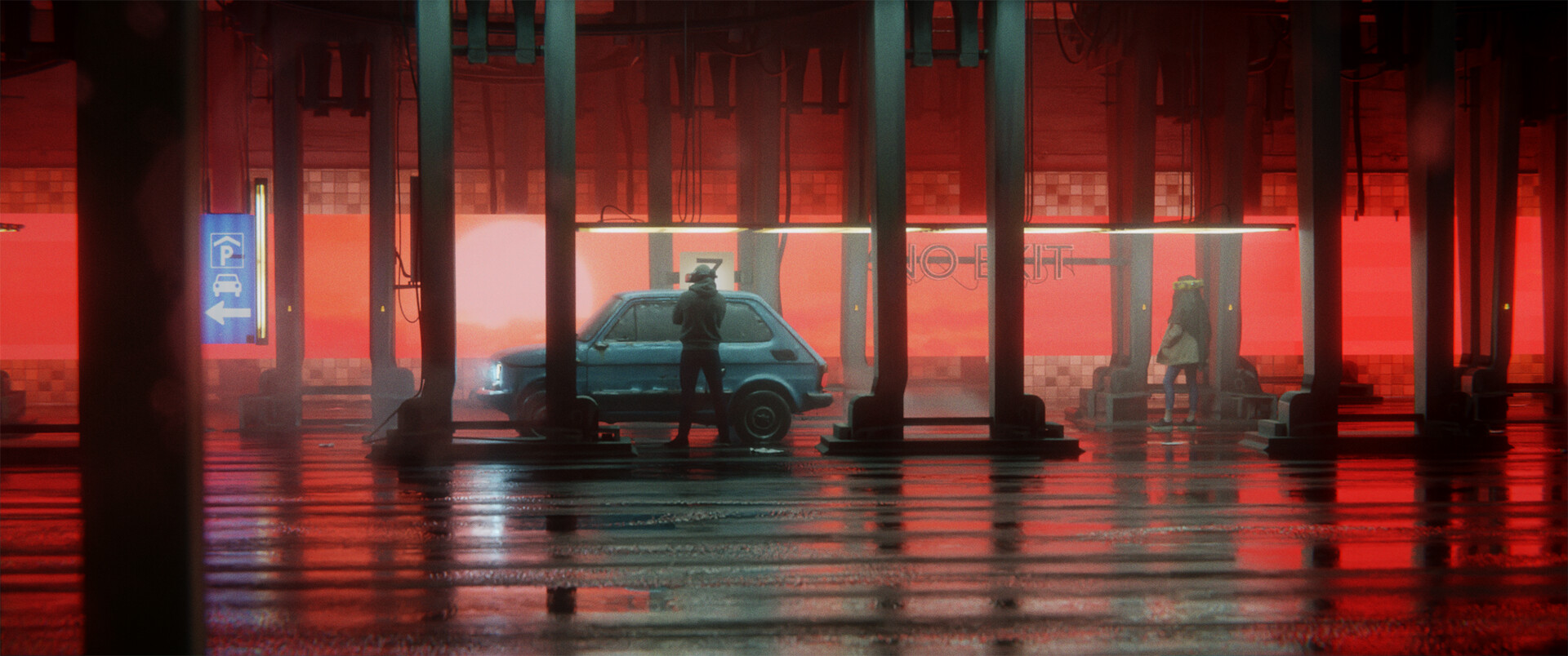 ArtStation - Watching the Sunrise