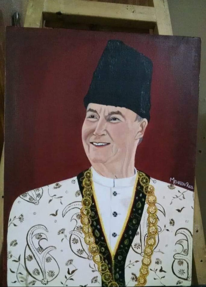 ArtStation - Karim Agha Khan's portrait