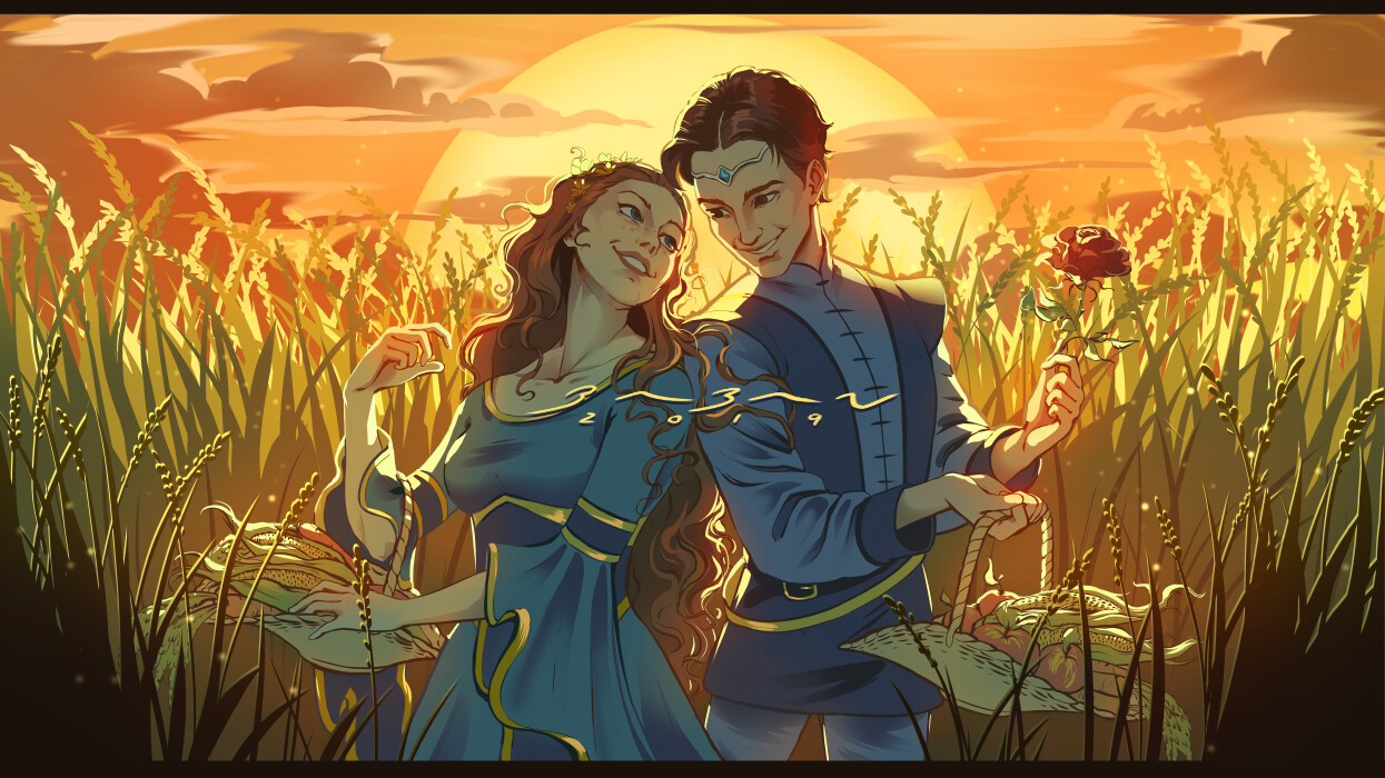 ArtStation - Couple OC Commissions 2019