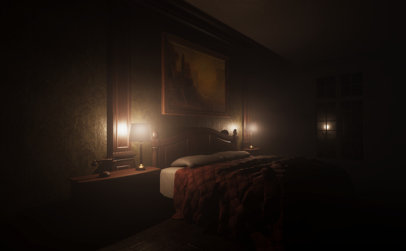 ArtStation - First attempt using HDRP Lighting (Behind The Shadows)