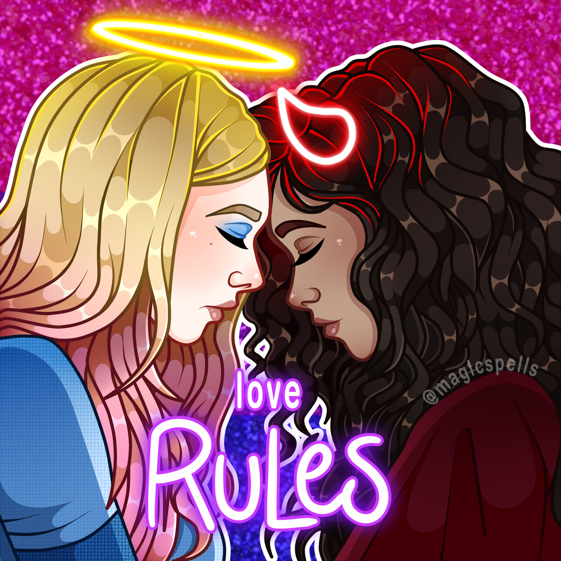ArtStation - Love rules | Euphoria Fanart