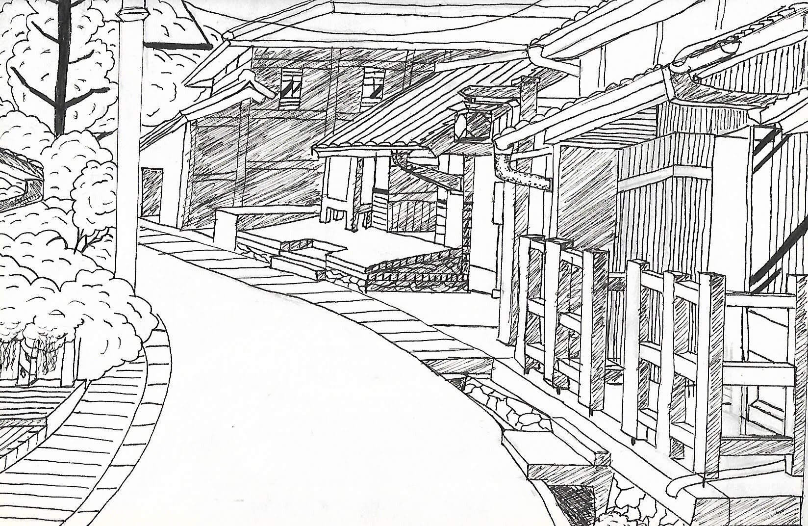 ArtStation - Japanese Street 1