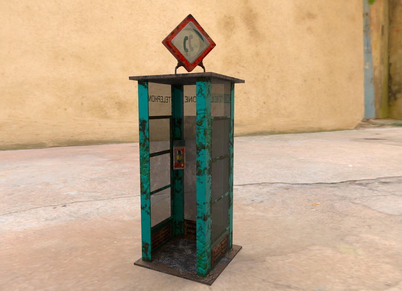 ArtStation - Telephone Booth