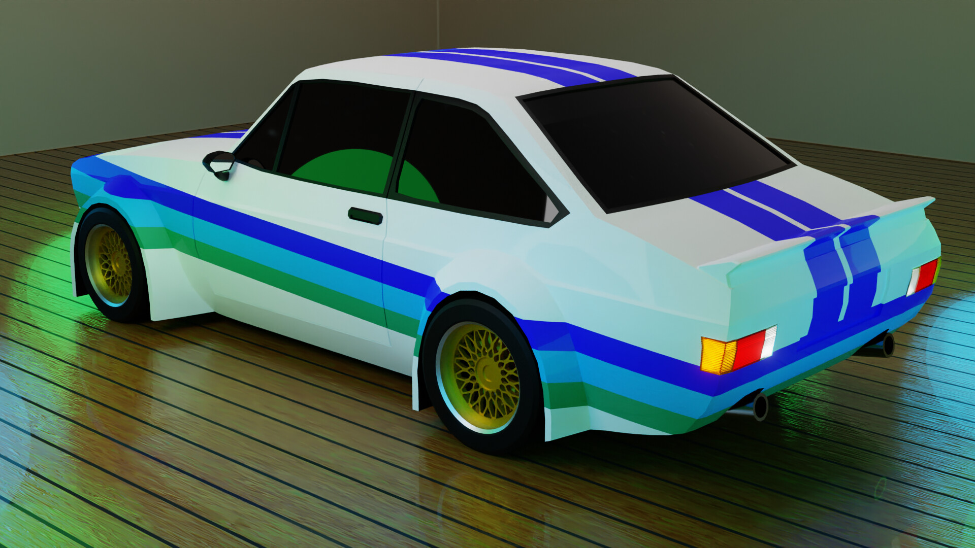 ArtStation - Ford Escort