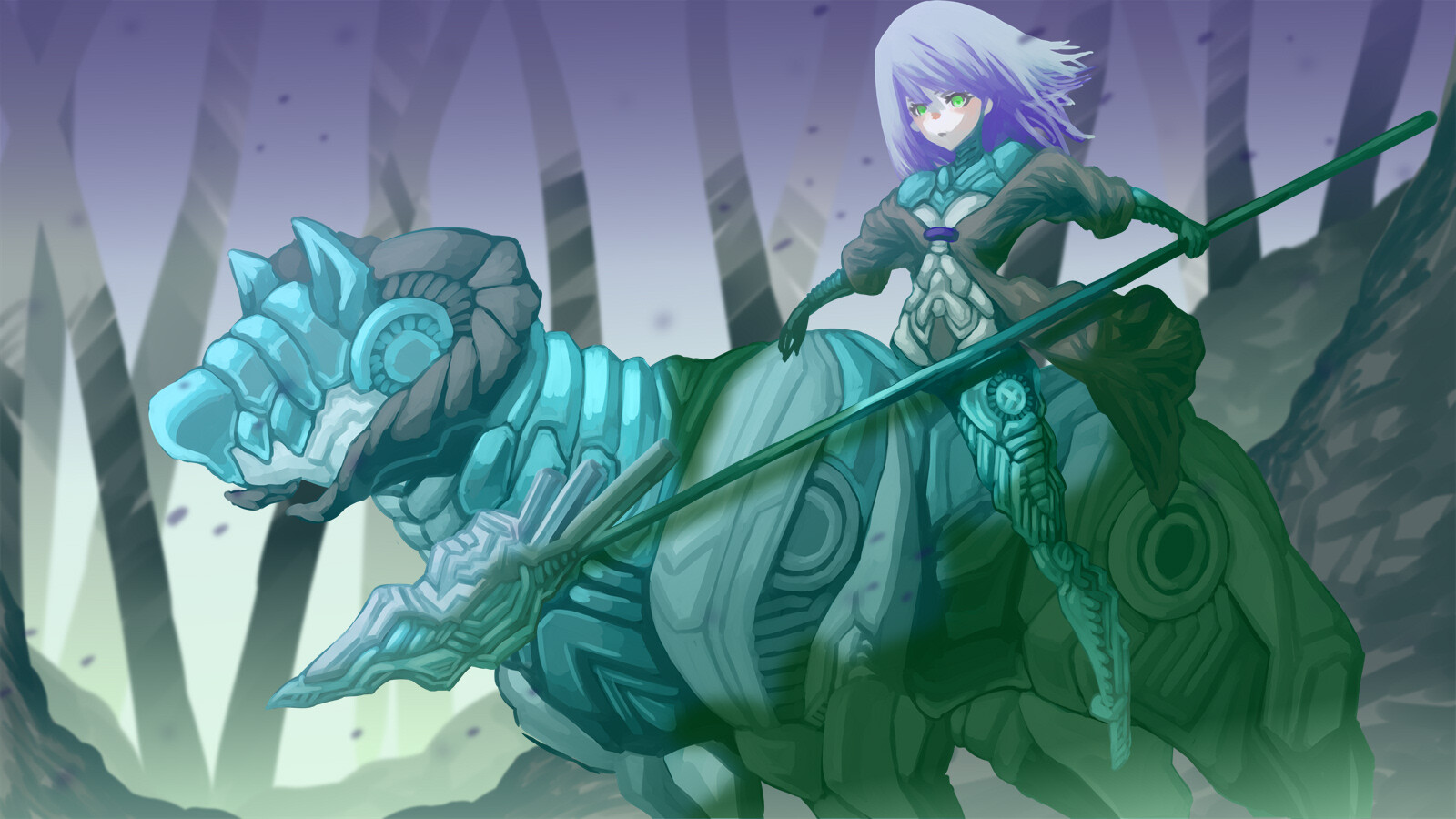 ArtStation - Riding beast