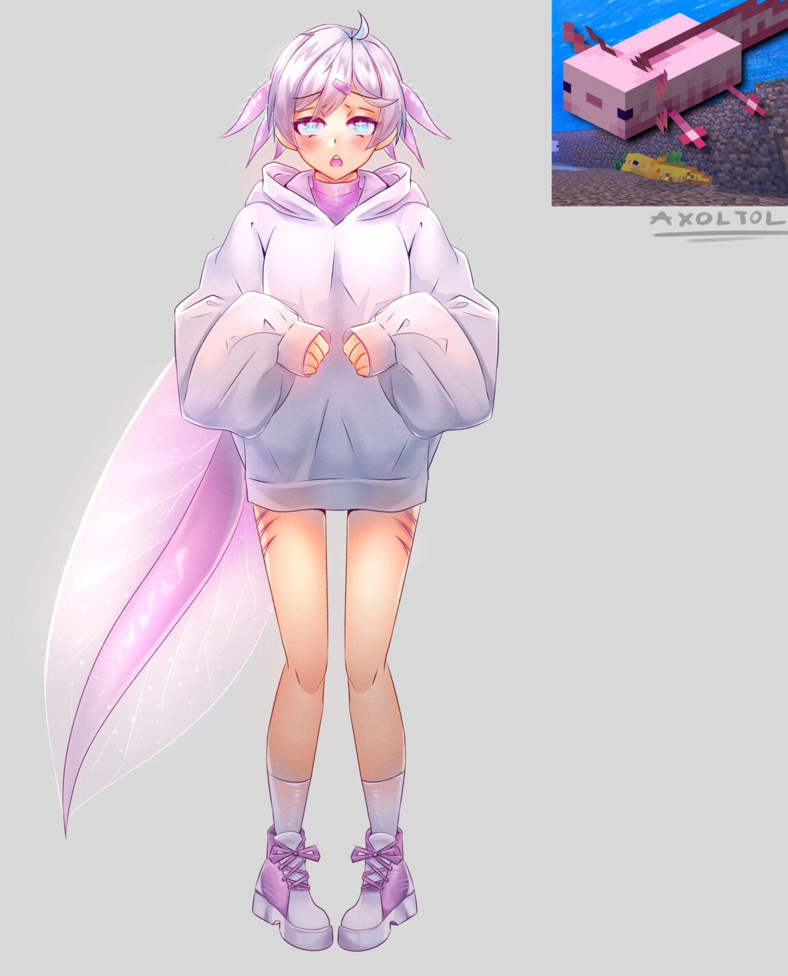 ArtStation - axolotol design