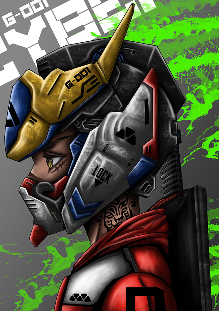 ArtStation - Original Character Style Cyberpunk