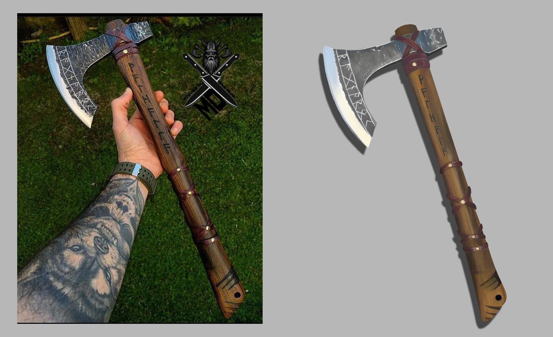 ArtStation - Weapon Study