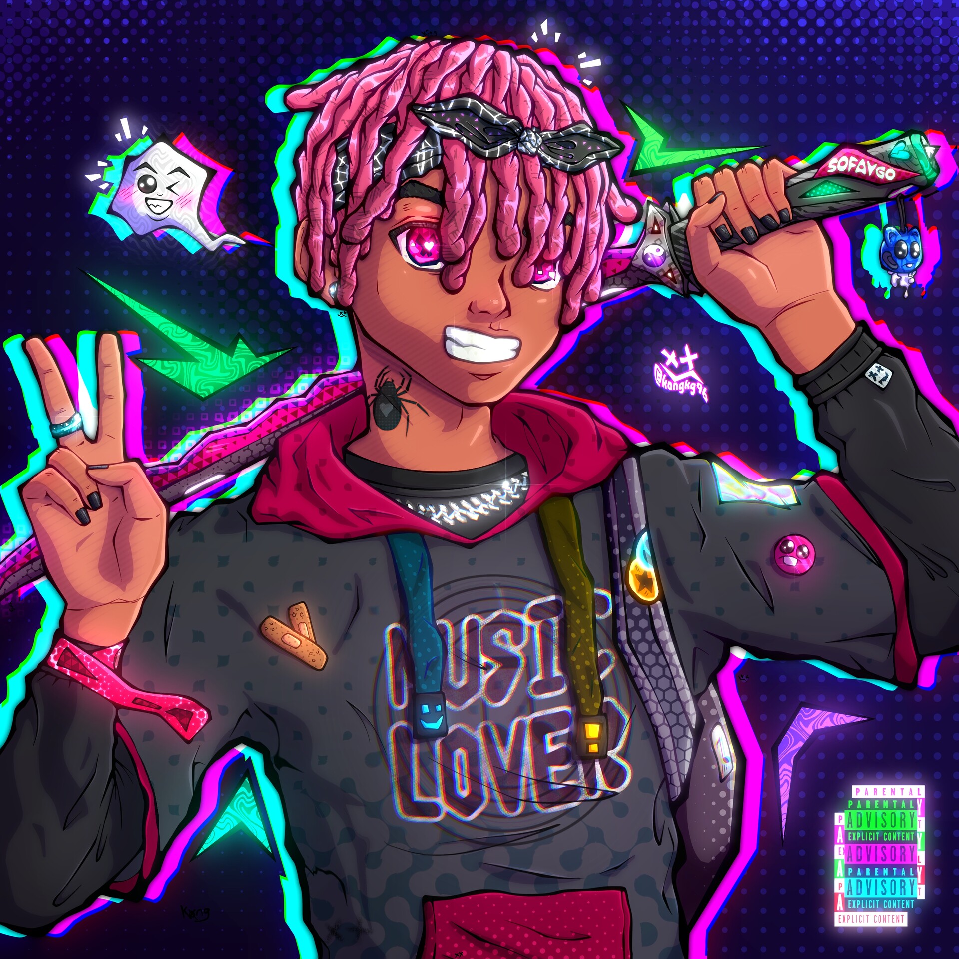 ArtStation - Bubble gum Sofaygo 🍬💕