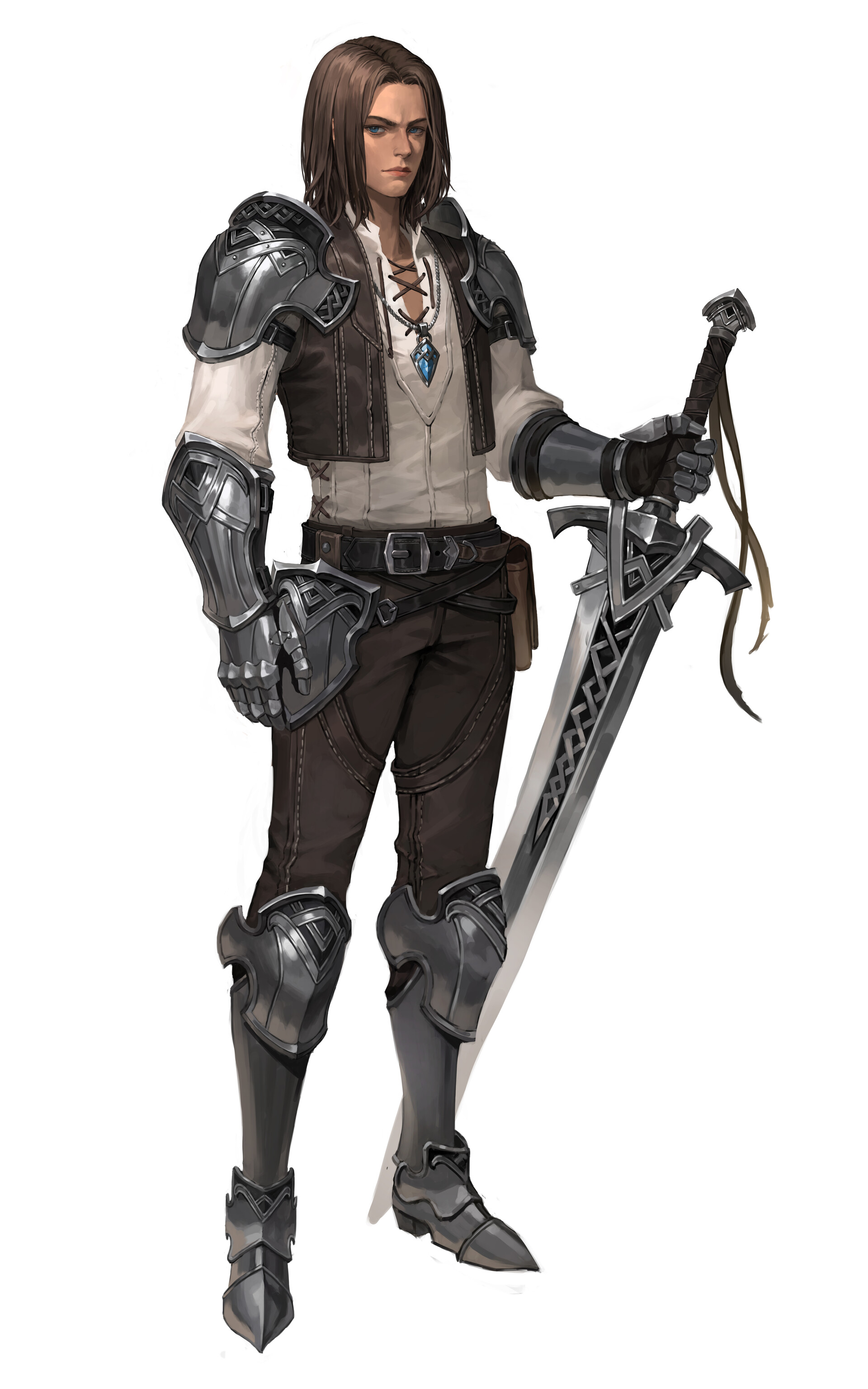 ArtStation - sword warrior