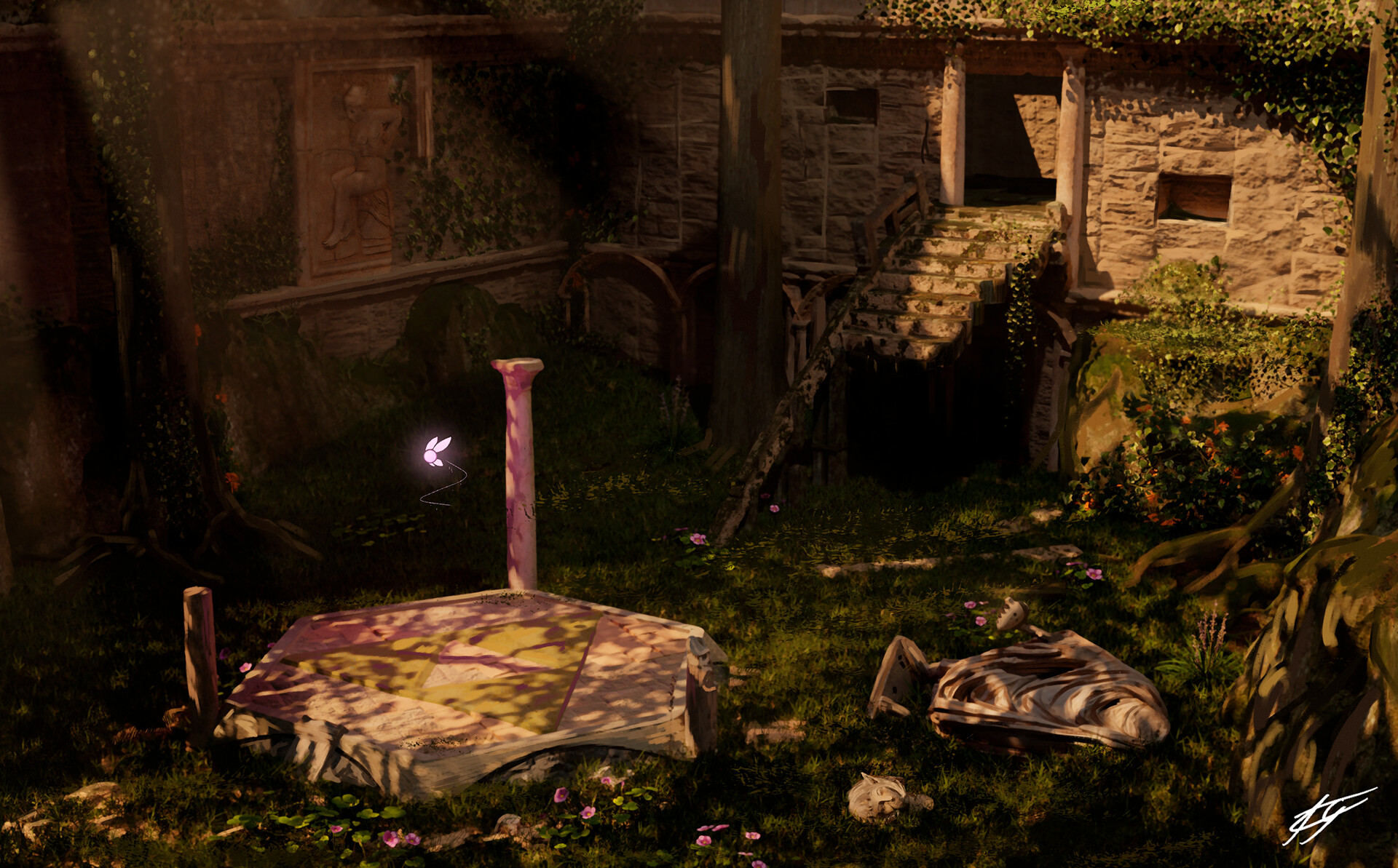 ArtStation - Forest Temple