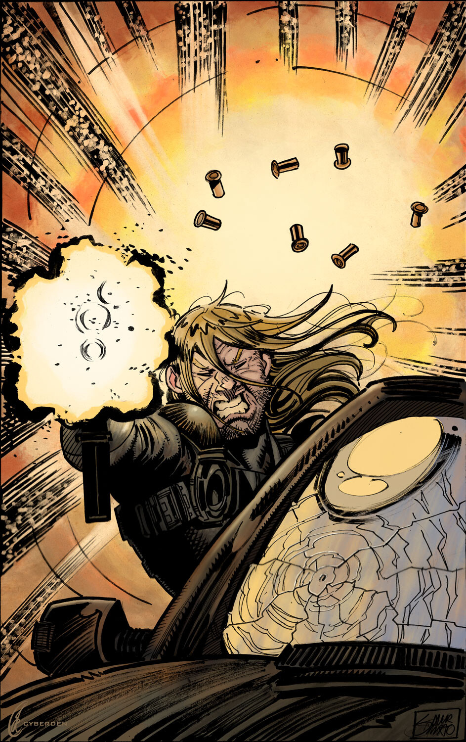 ArtStation - SG Comic book Cover Color Commission