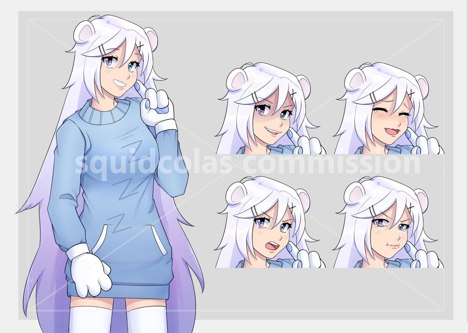 ArtStation - Commission Sprite Art 2021 (Bear Girl)