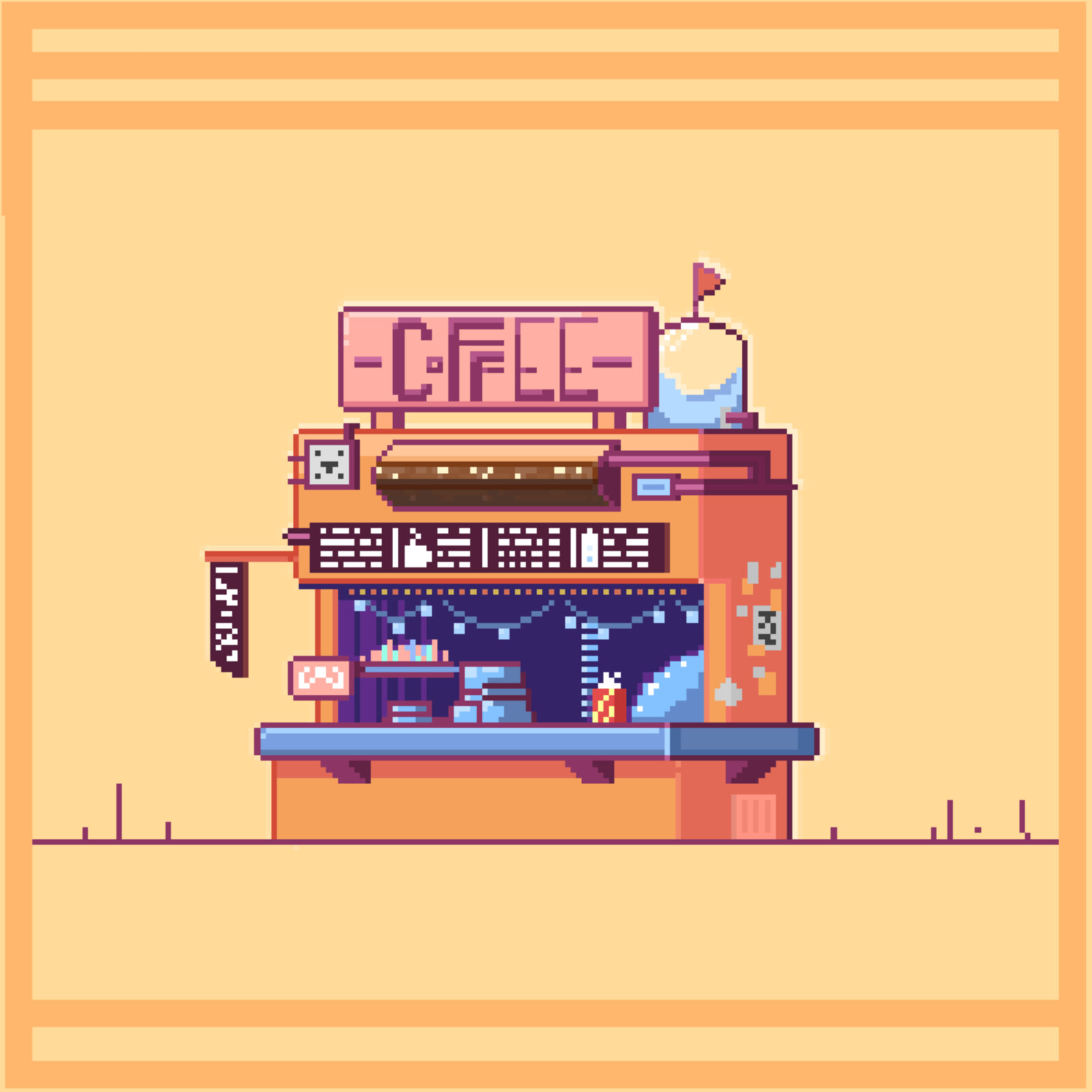 Mihai Alexandru Ștefan - Coffee Shop [ pixelated ]