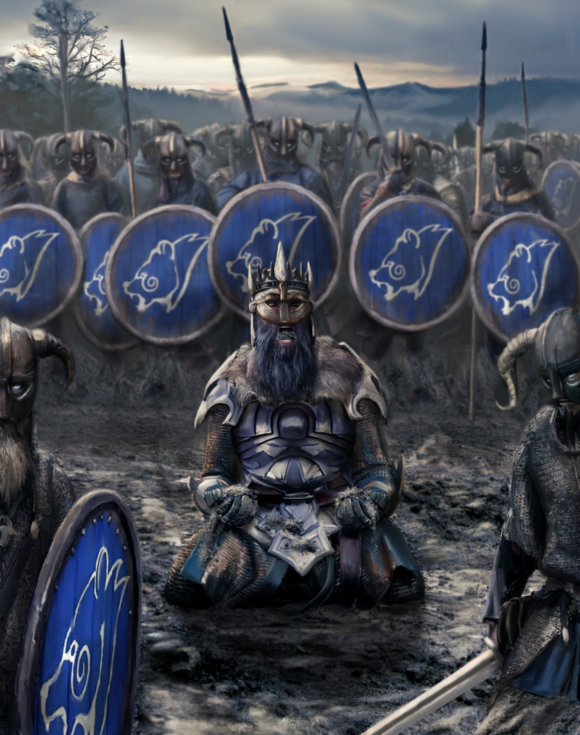 ArtStation - HOAGA, the Mouth of Mud.. elder scrolls fanart.