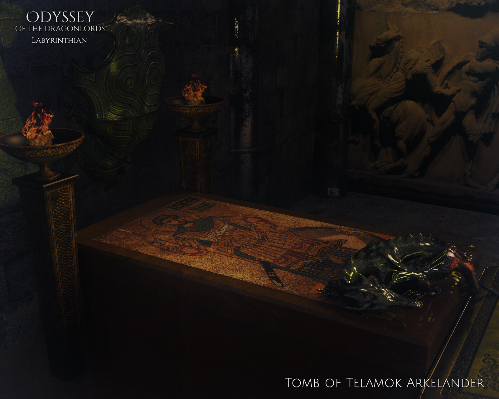 Labyrinthian - Odyssey of the Dragonlords: Tombs in the Necropolis of ...