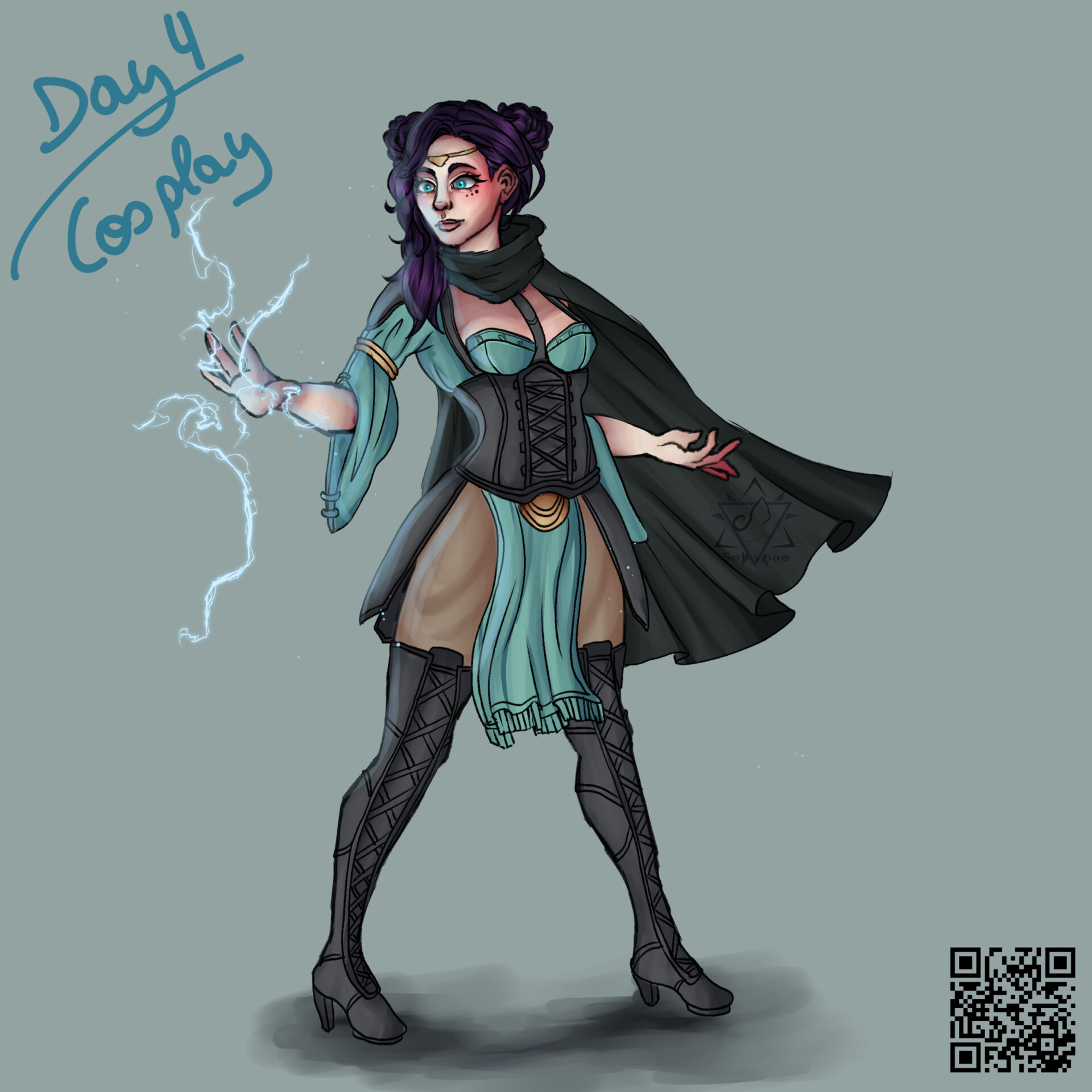 ArtStation - Oc challenge day 4