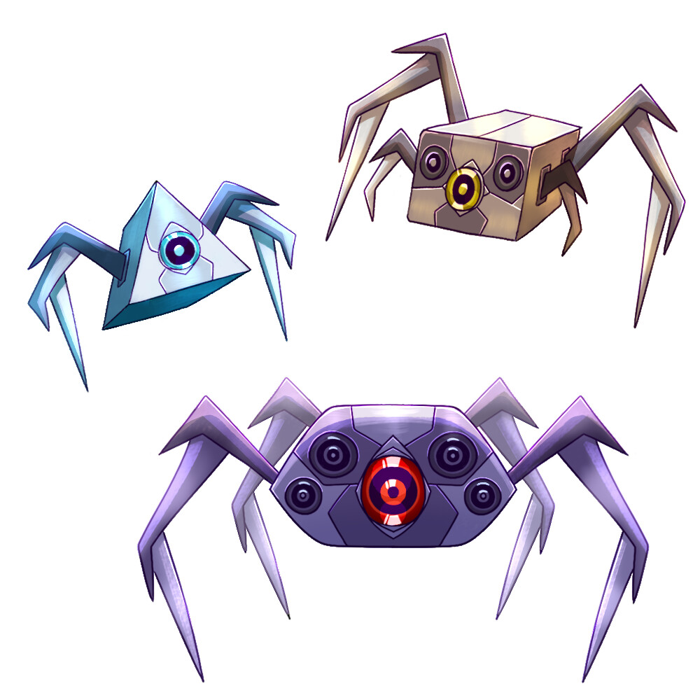 ArtStation - Original Steel Pokemon Design