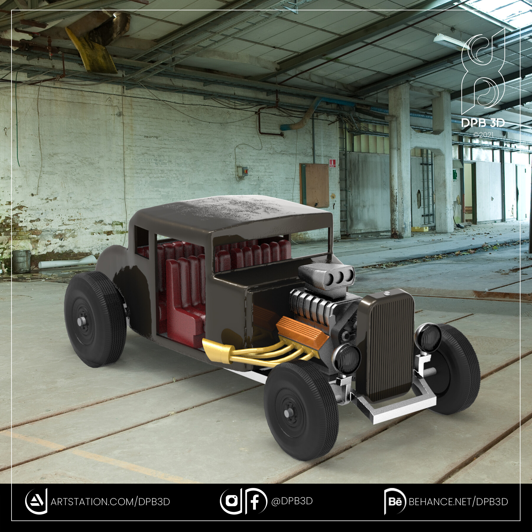 ArtStation - HOT ROD