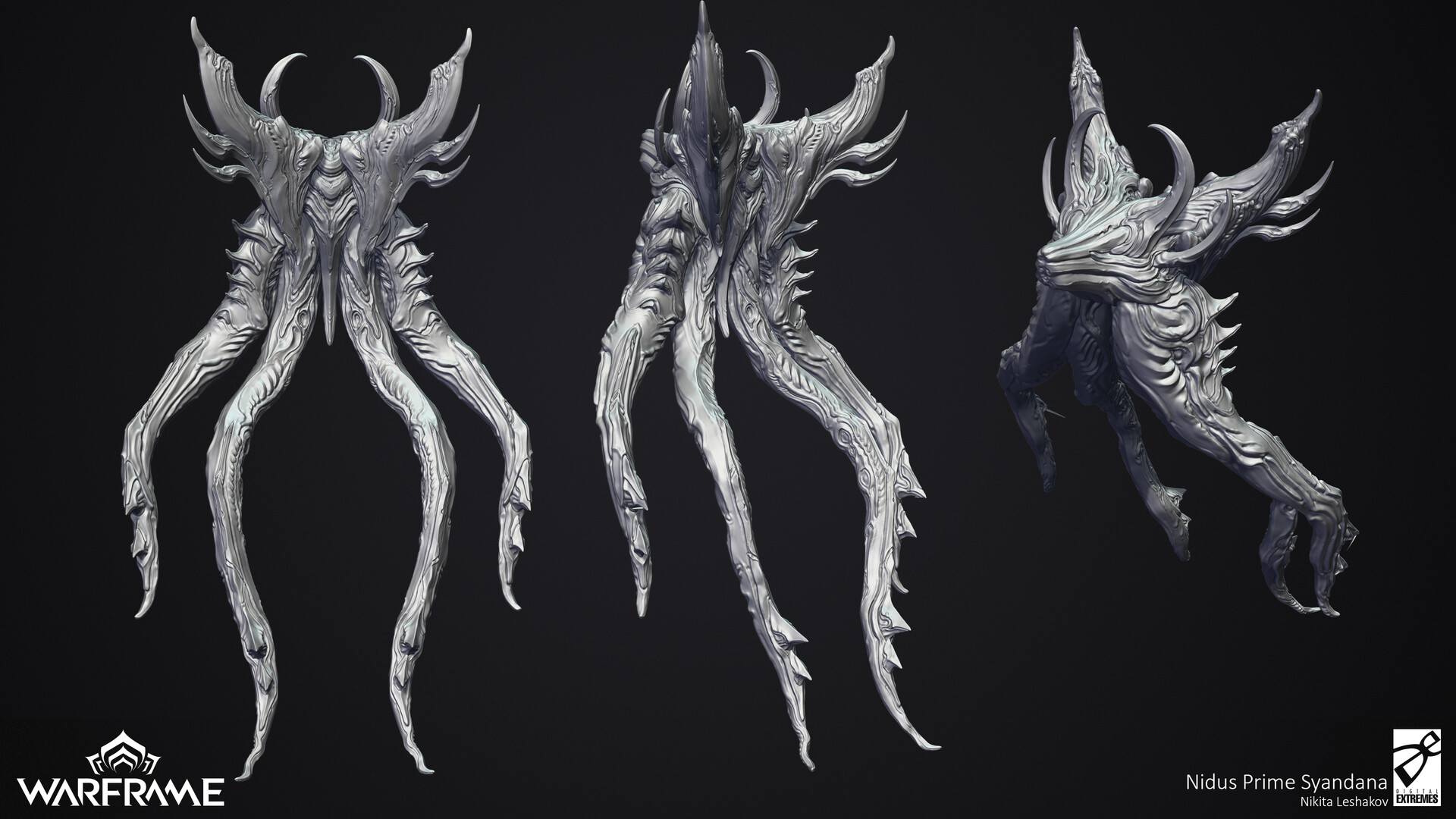 Nikita Leshakov - WARFRAME - Nidus Prime pack