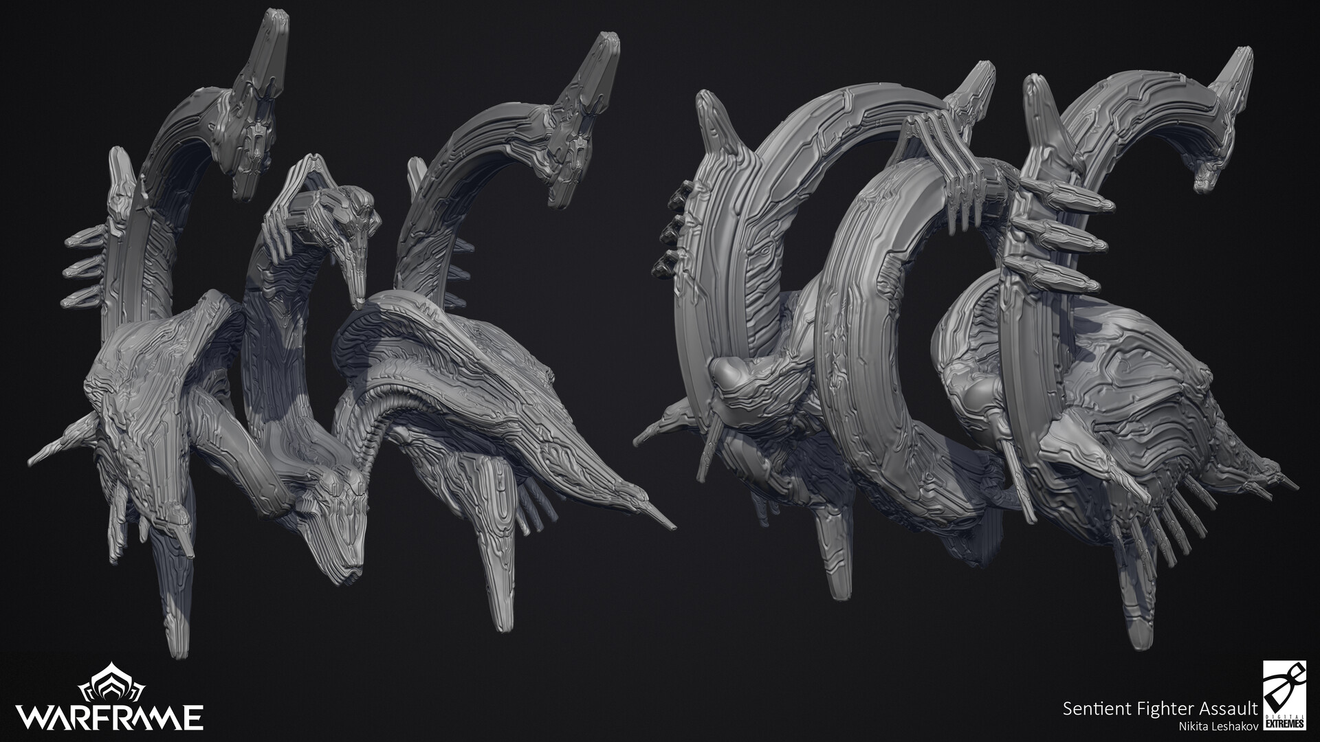 Nikita Leshakov - WARFRAME - Sentient Fighters