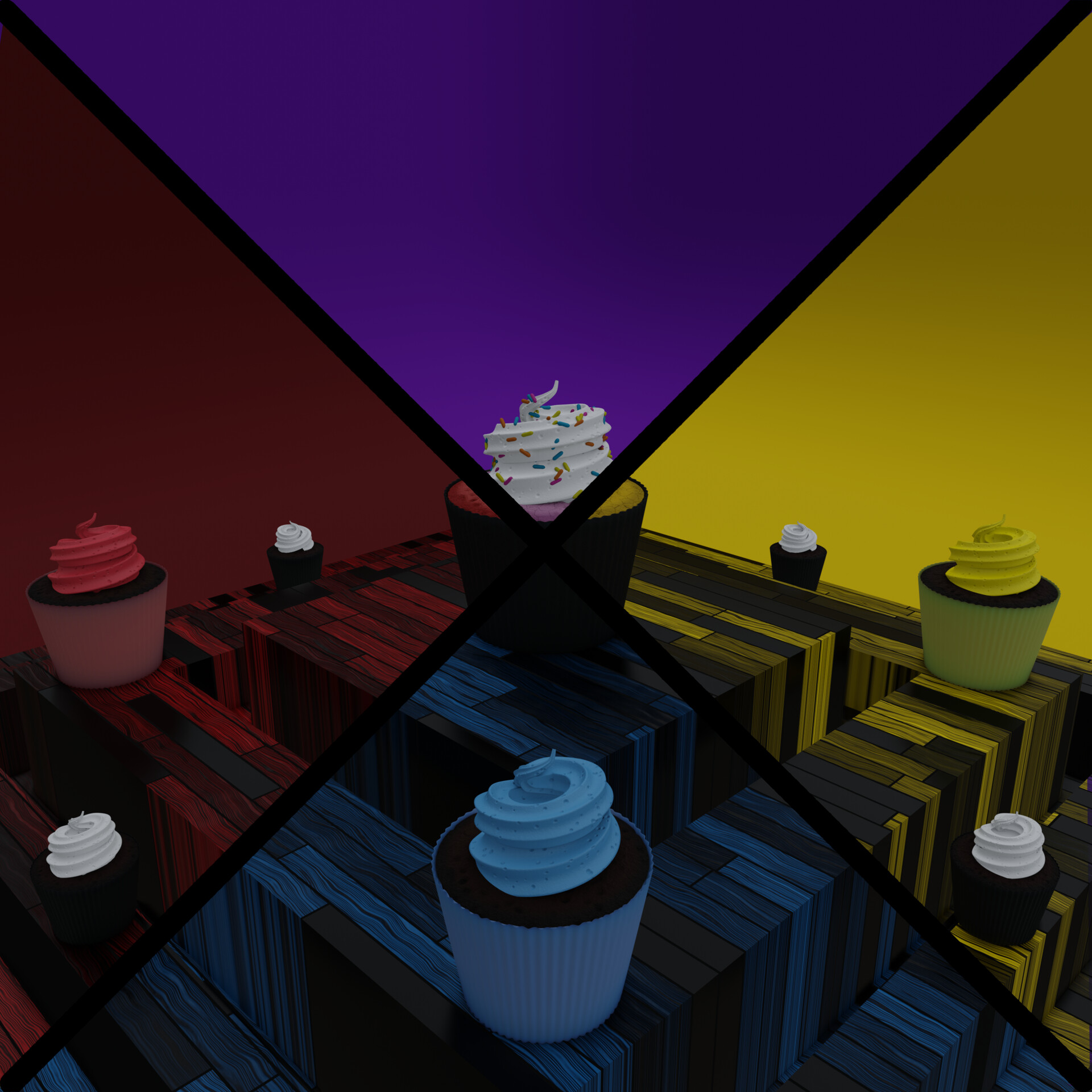 ArtStation - CupCakes.