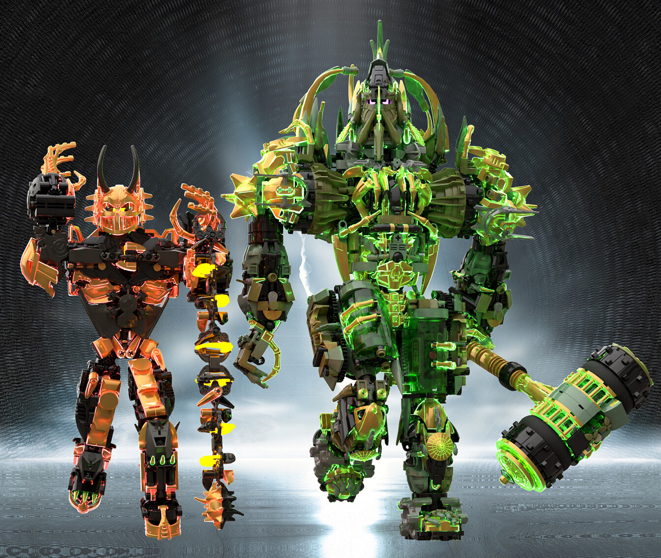 ArtStation - Bionicle Artakha (My Version) Studio Ultrabuild 1837pcs