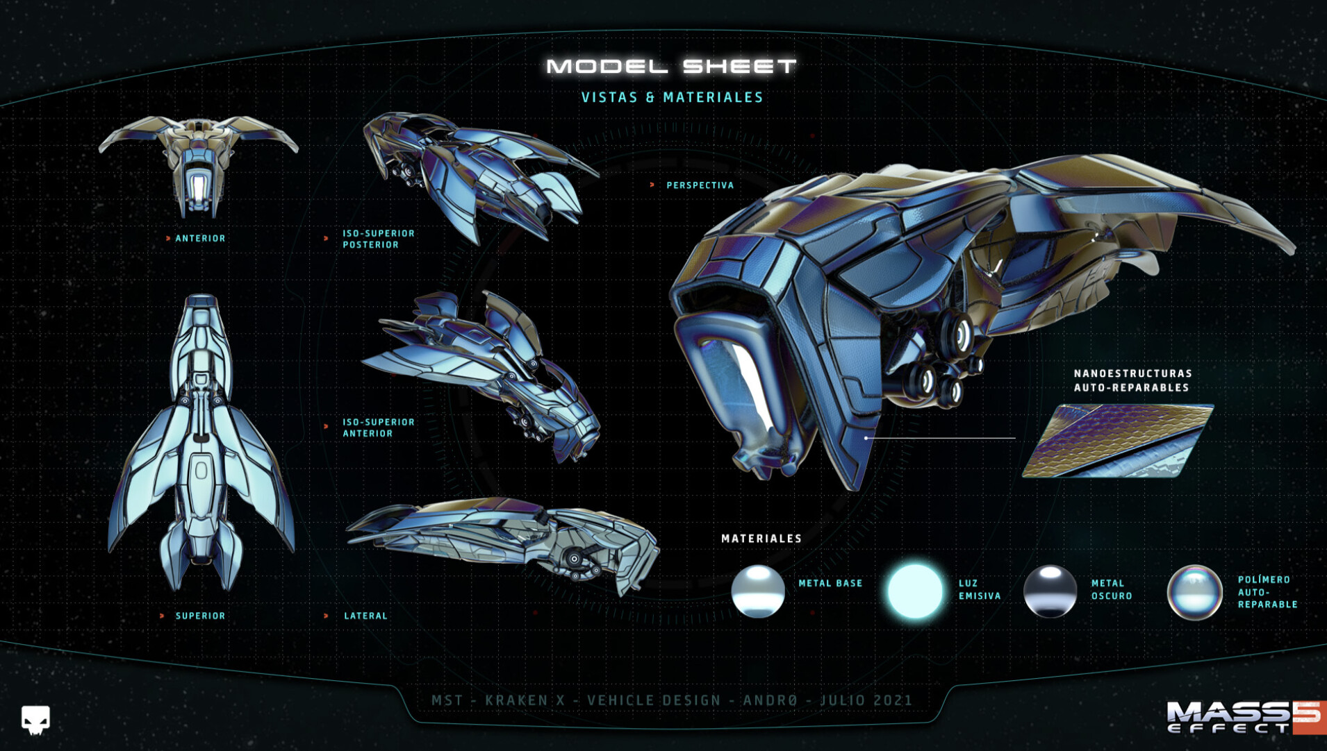 Mass Effect Geth Ship