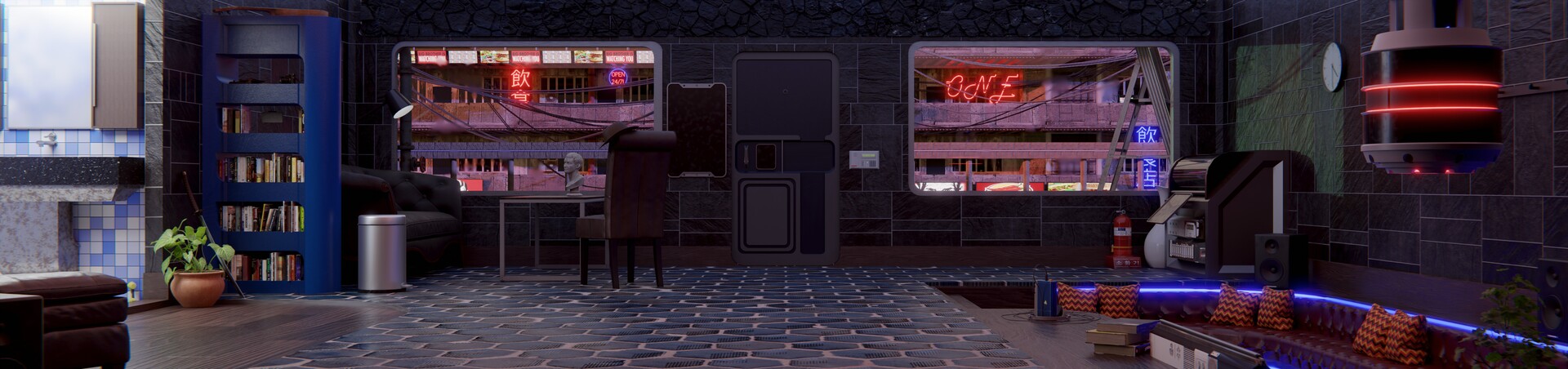 ArtStation - Apartment complex composition