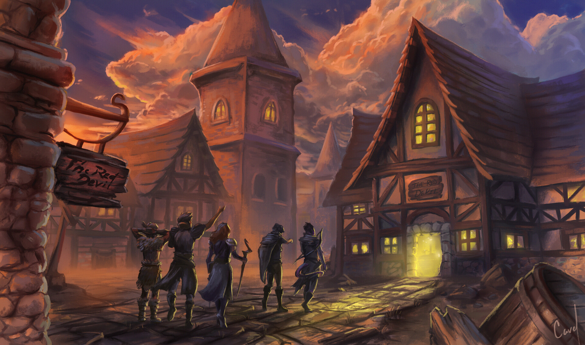 Ernesto Carrasquillo Vélez - The Red Devil Inn!