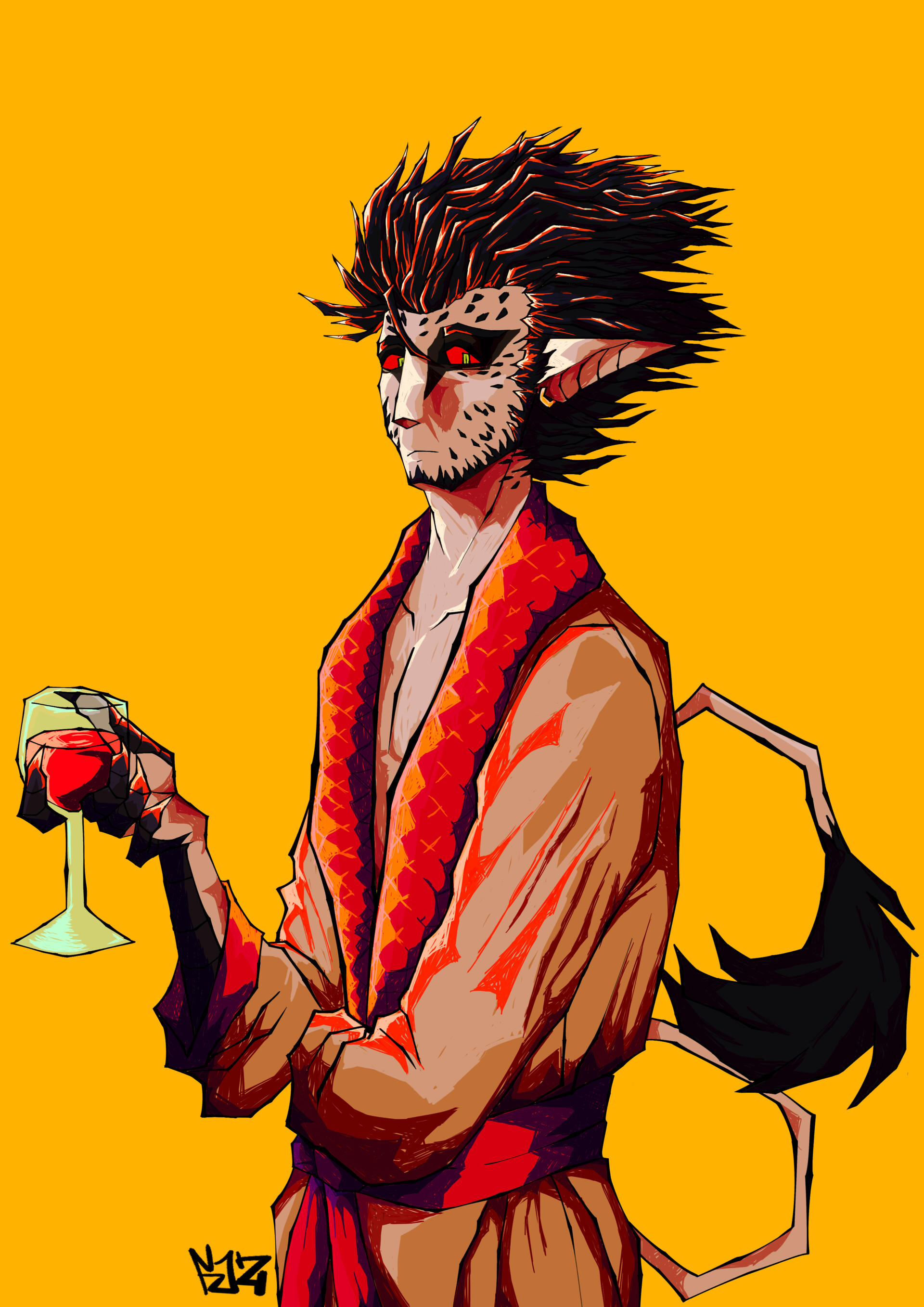 ArtStation - fanart of melrose for @luvlouser on twitter