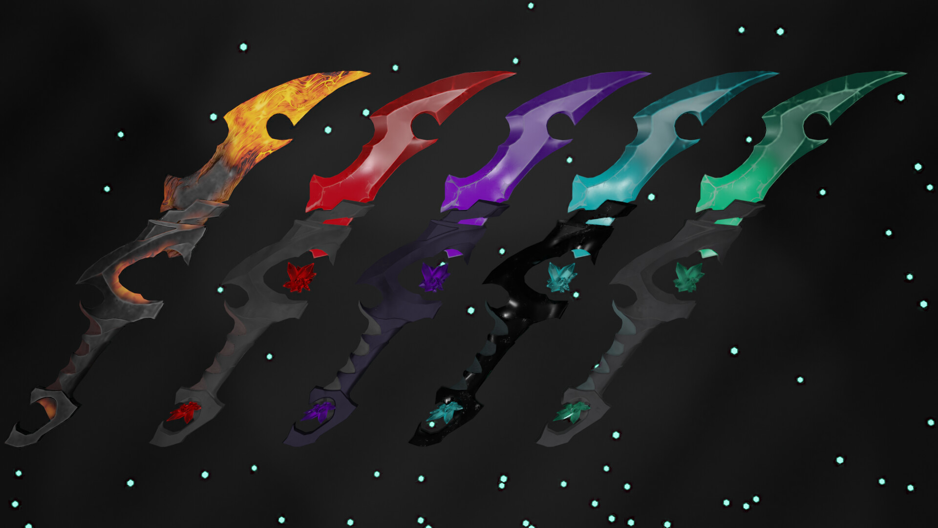 ArtStation - Fantasy sword set