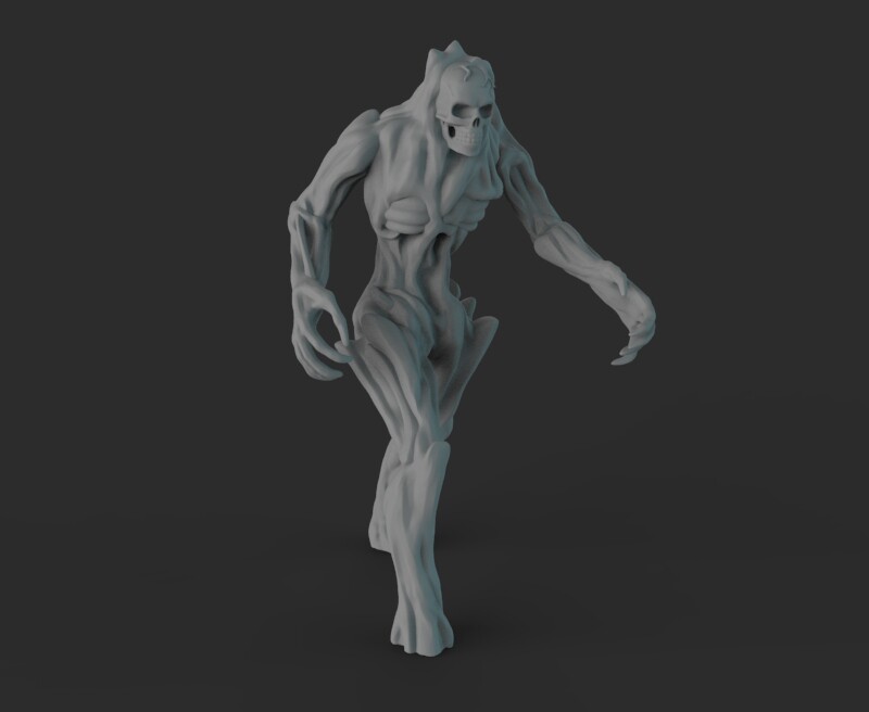 ArtStation - Cursed treefolk