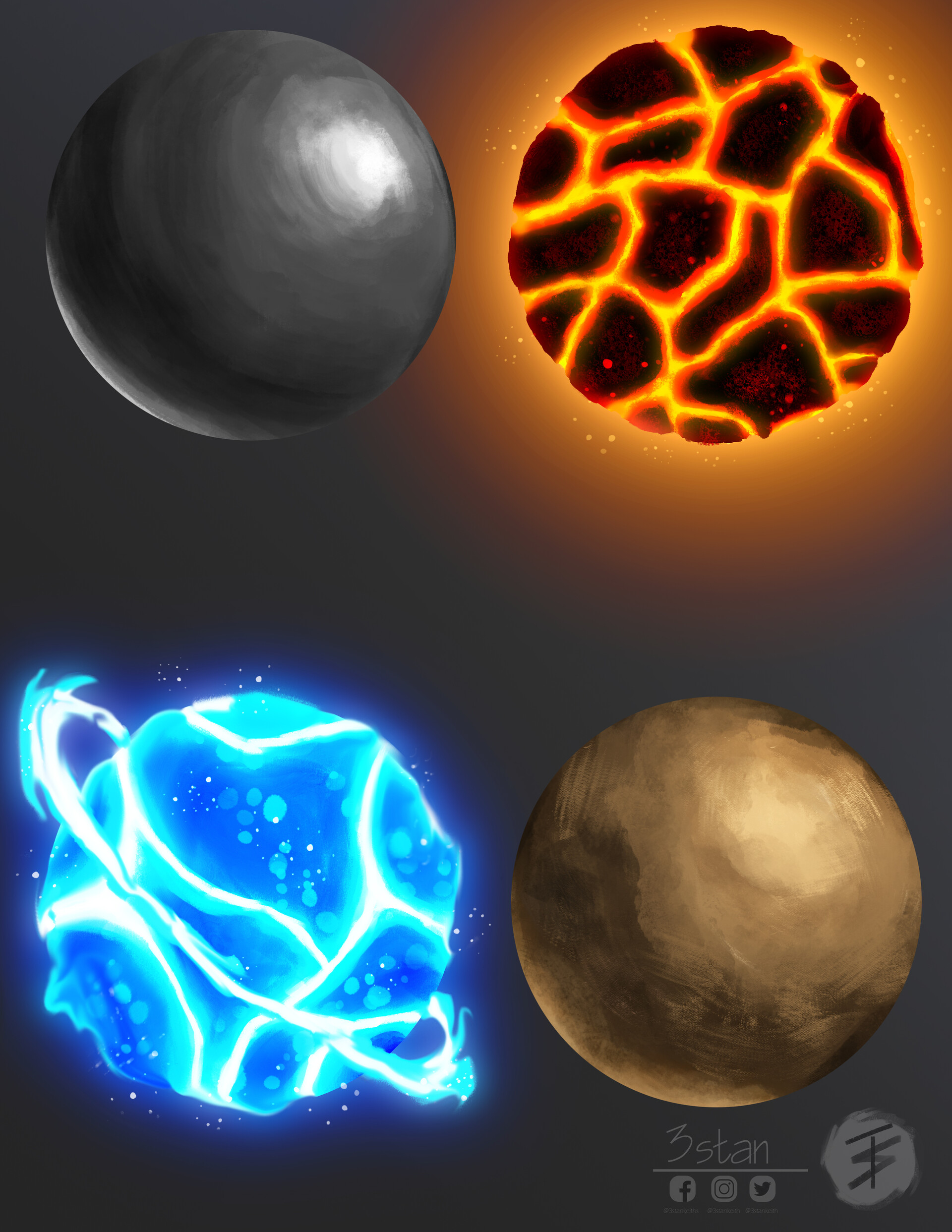 ArtStation - Material Sphere